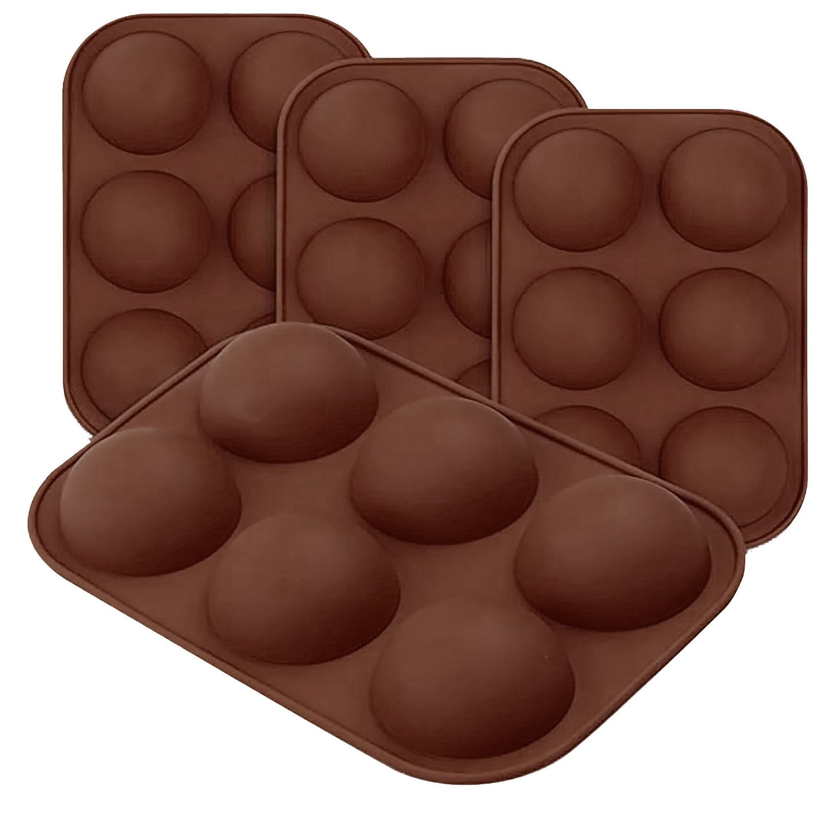 YruYptpaln Medium Semi Sphere Silicone ,Baking for Making Chocolate ...