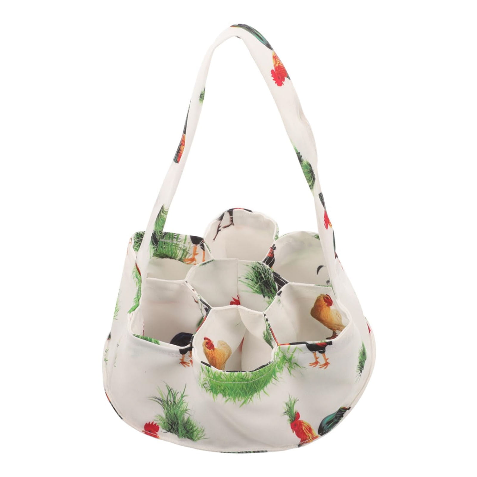 YruYptpaln Mini Fabric Egg Bags Canvas Egg With 7 Pouches Portable Egg ...