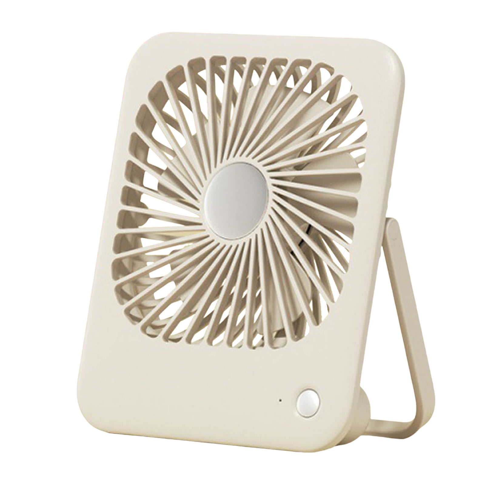 YruYptpaln Mini Mute Fan USB Rechargeable Battery Powered Portable ...