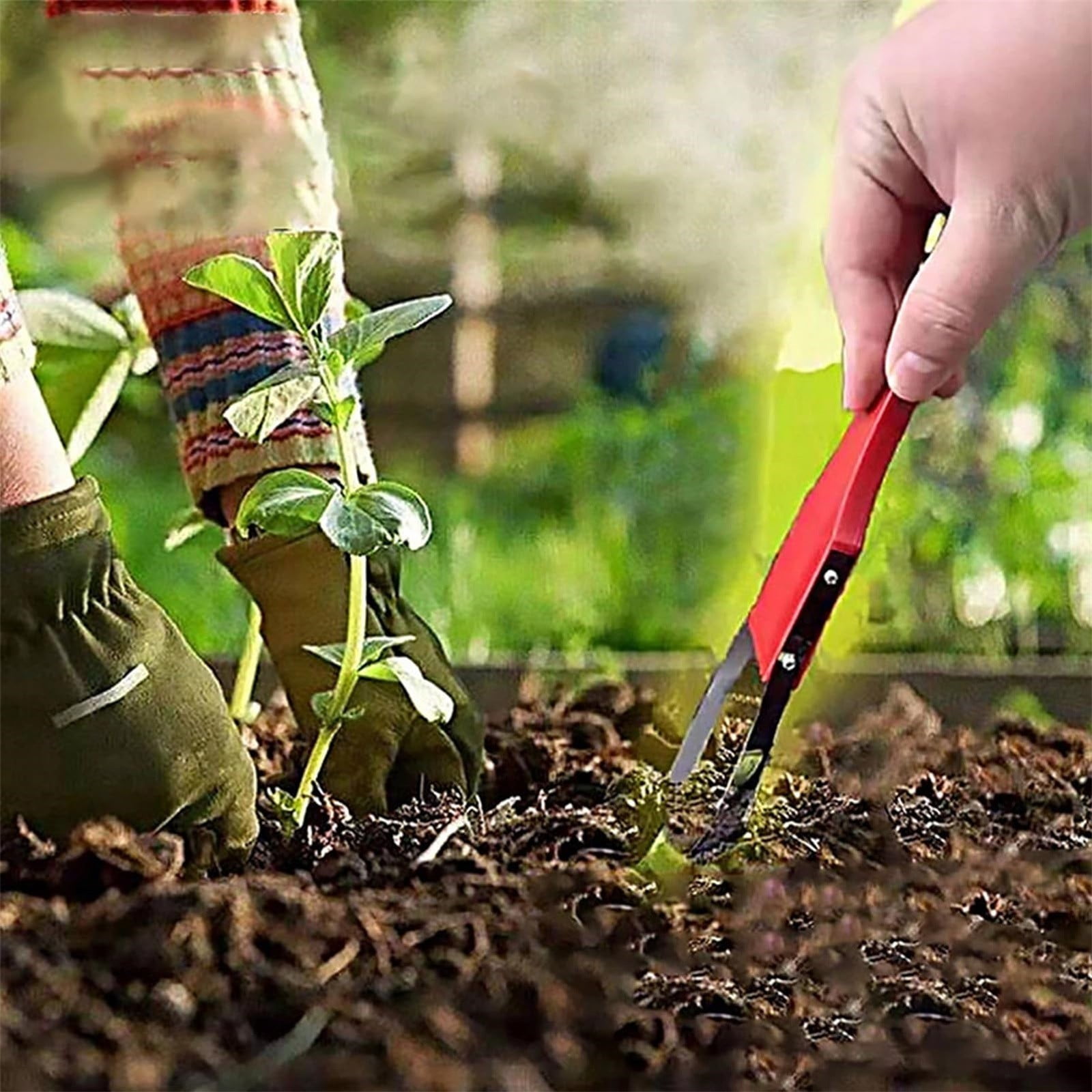 YruYptpaln Portable Hand Loop Weeder Tool With Metal Part Easy Weeding ... YruYptpaln Portable Hand Loop Weeder Tool With Metal Part Easy Weeding ...