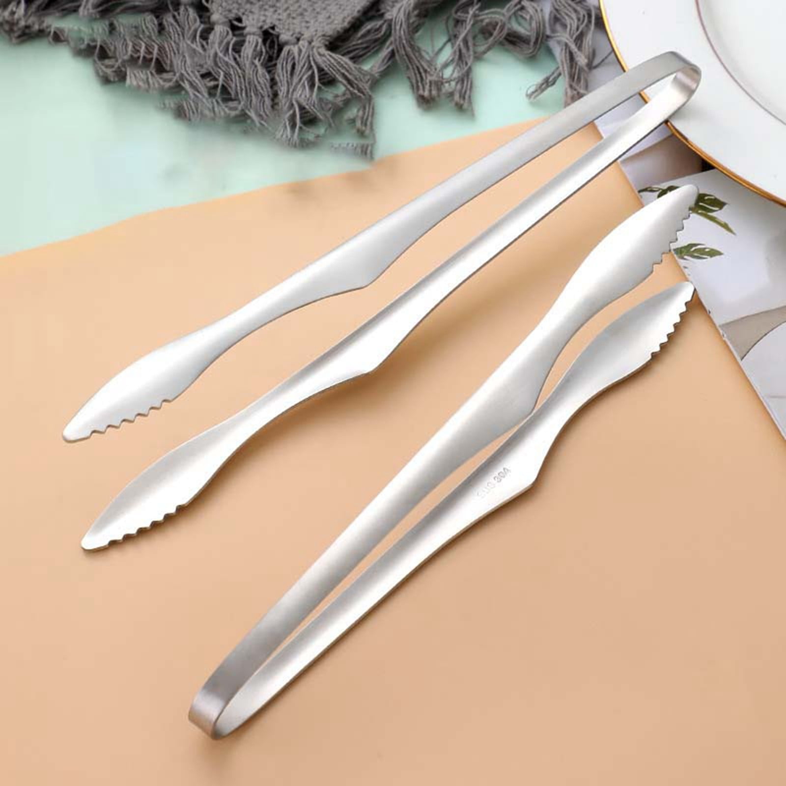 YruYptpaln Purpose Stainless Steel Barbecue Clips Household Scalding ...