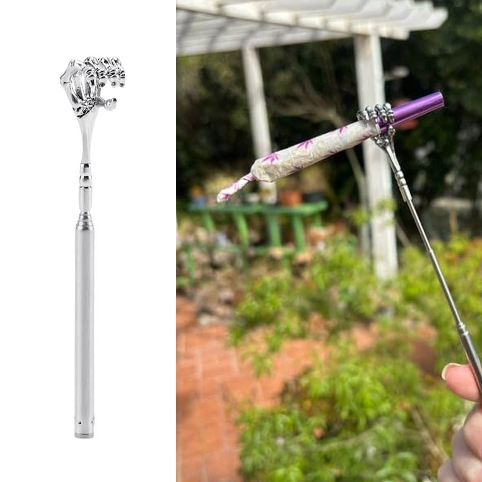 YruYptpaln Retractable Gold Skeleton Joint Holder Extendable Metal ...