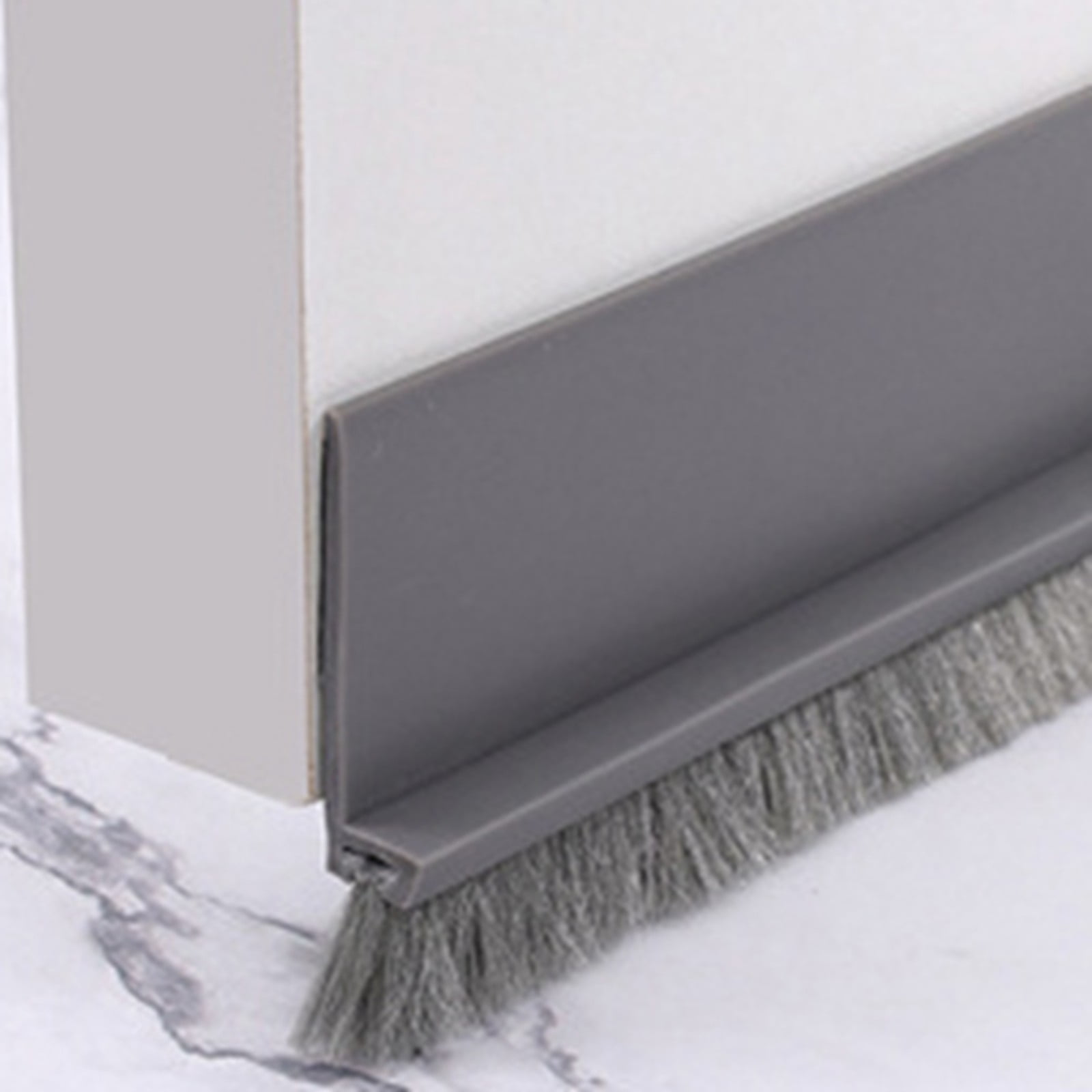 YruYptpaln Self Door Bottom Sealing Strip Household Door Seam Sound ...