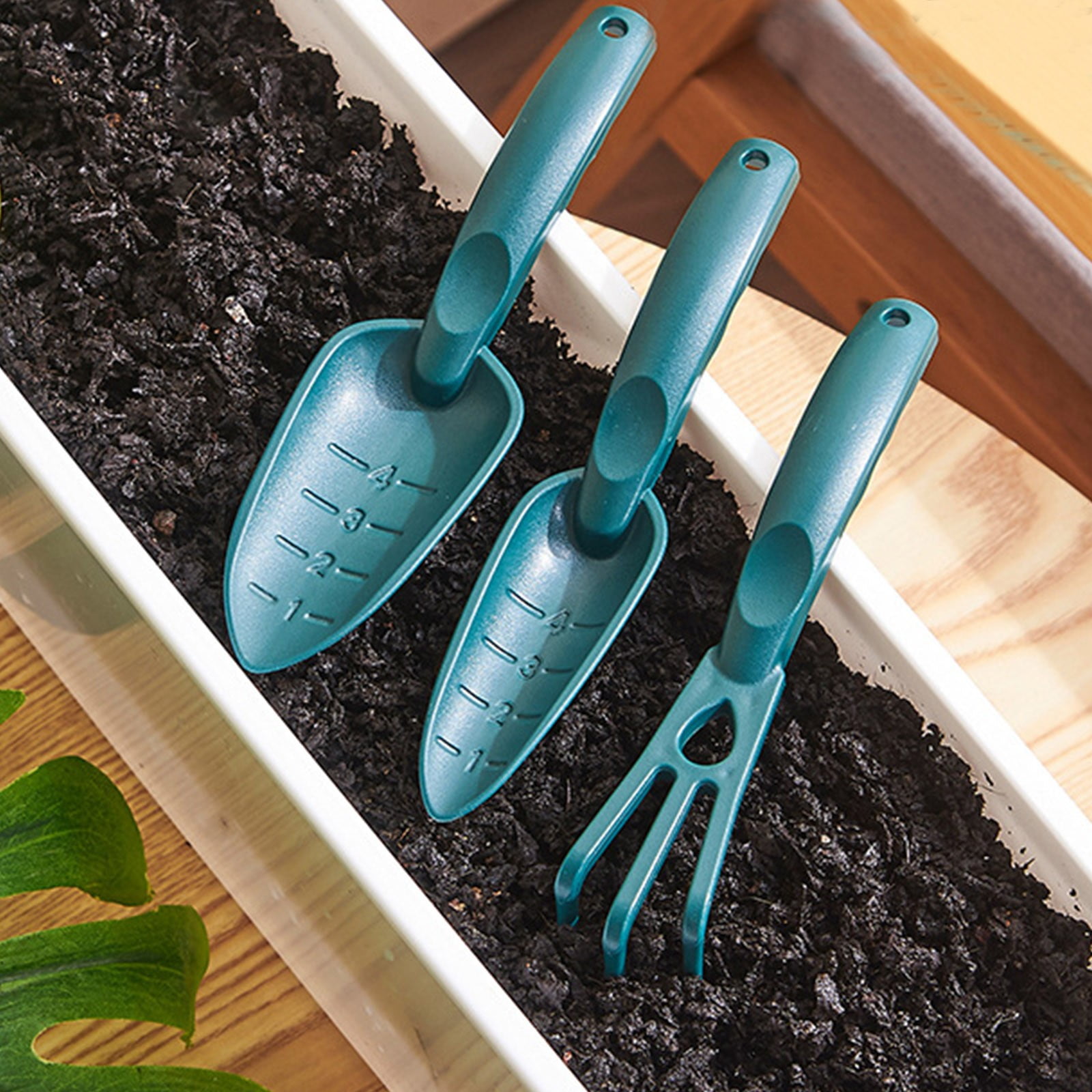 YruYptpaln Shovel Rake Flower Mini Household Vegetable Soil Loosening ...