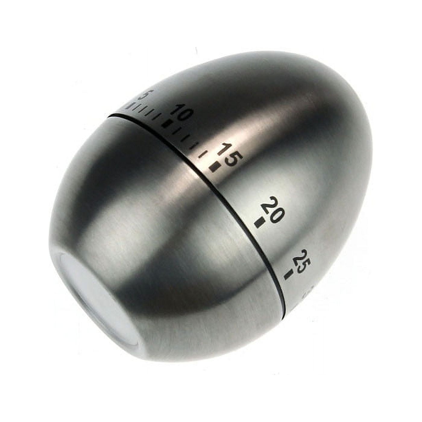 YruYptpaln Stainless Steel Egg Shaped Kitchen Timer 60 Minute Alarm ...