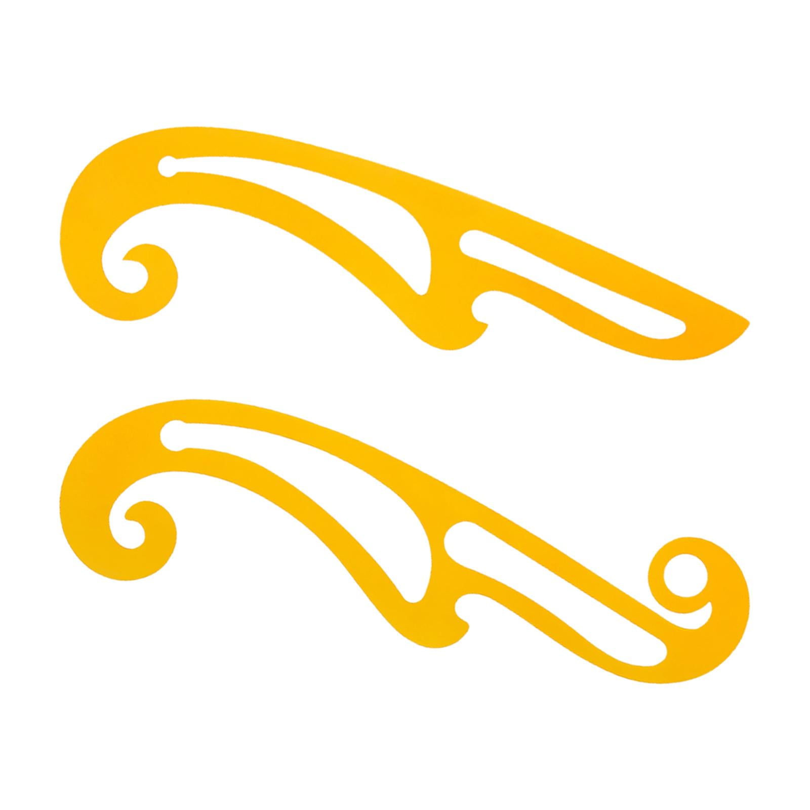 YsXoWiui French Curve Ruler Accuracy Easy to Use Gauge Drafting Drawing ...