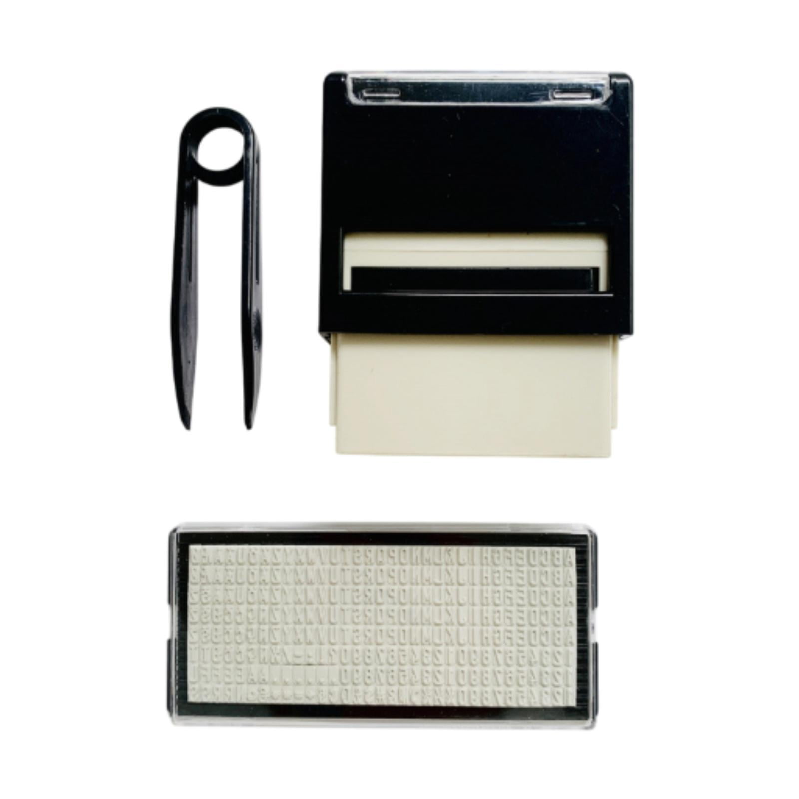 YsXoWiui Self Inking Stamp Set Letter Alphabet Inking Stamp DIY Custom ...