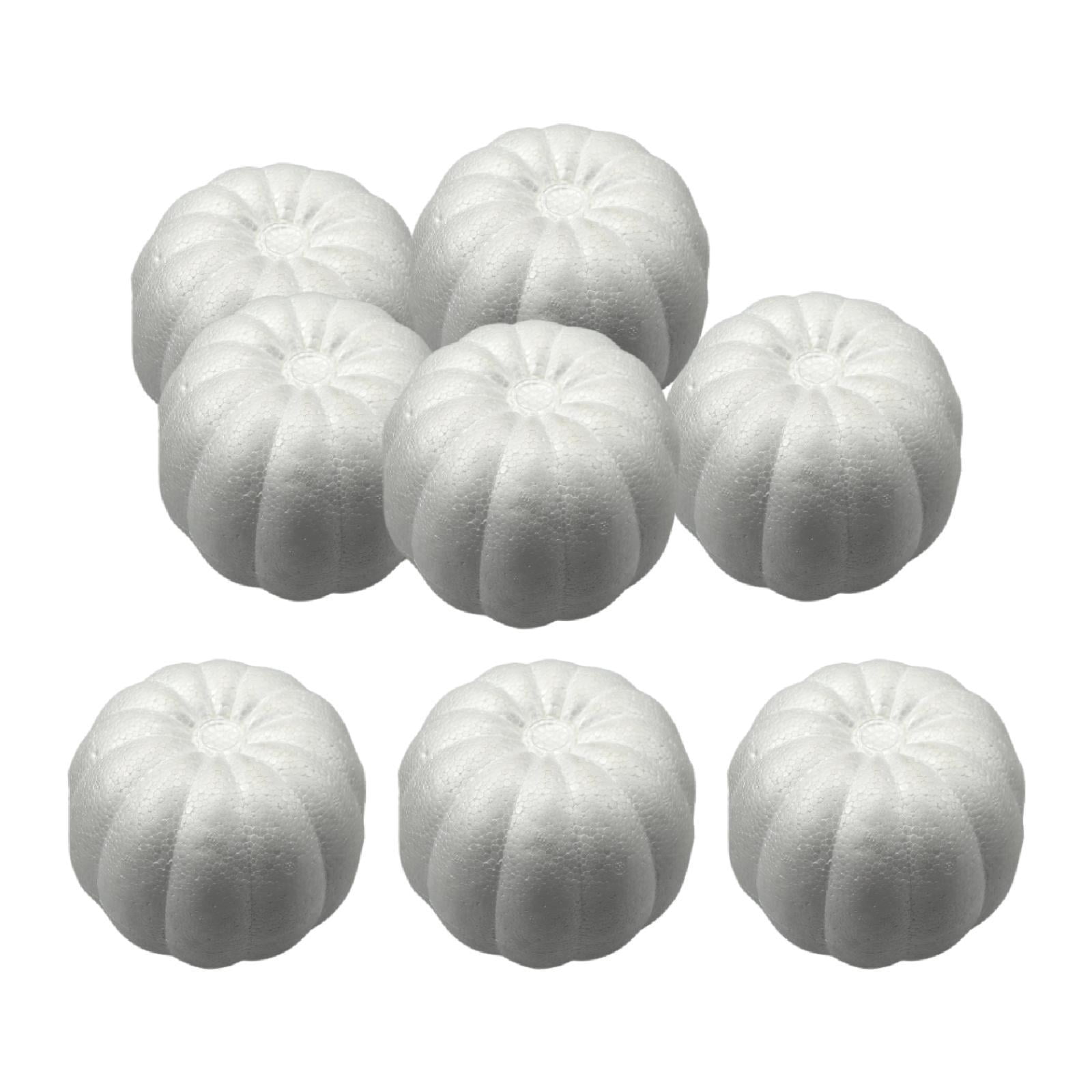 YsXoWiui White Foam Pumpkins Fall Harvest Gift DIY Crafts for Halloween ...