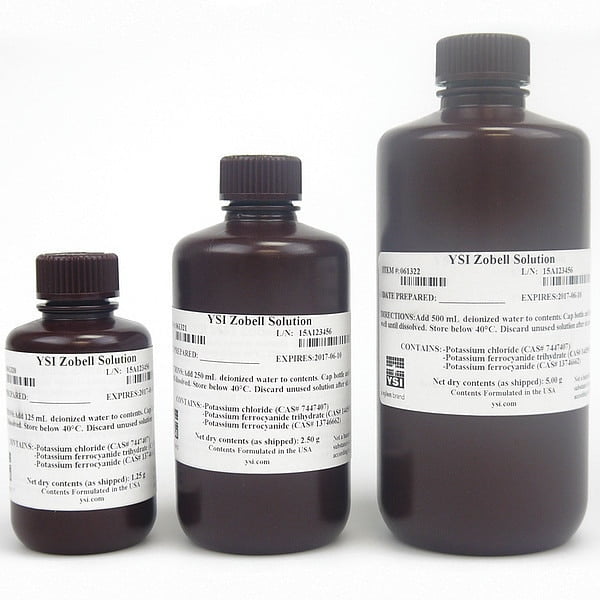 Ysi Calibration Solution,ORP,250mL Bottle 061321 - Walmart.com