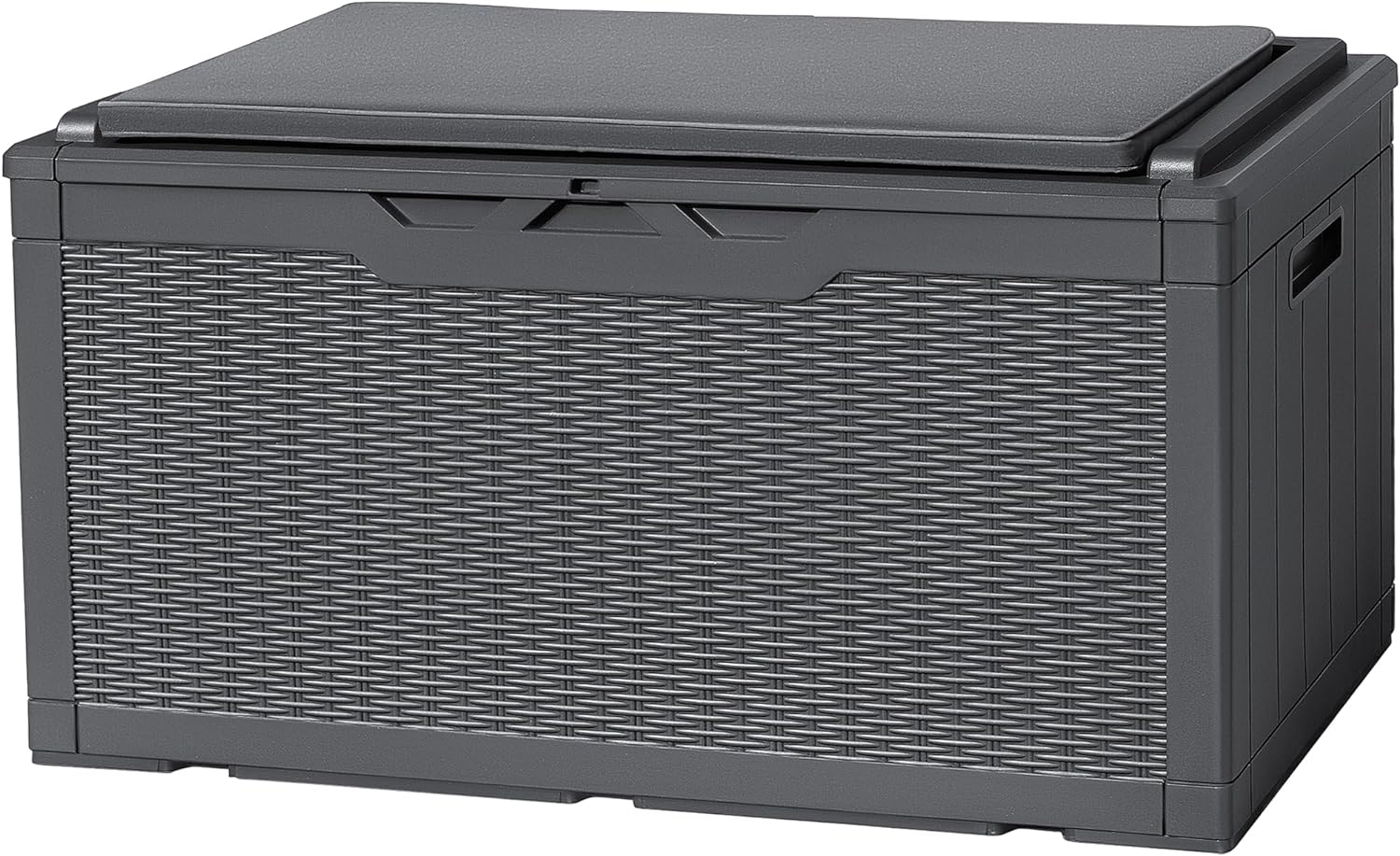 Ysm Resin Deck Box 120 Gallon Waterproof Large Deck Boxes Plus Outdoor ...