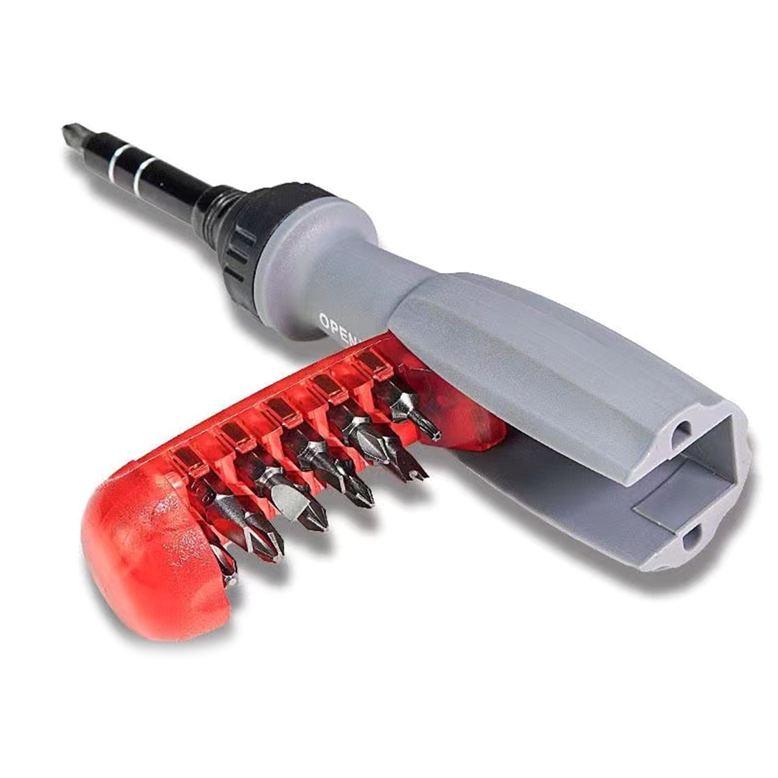 Ysmooiuy 11 In 1 Ratcheting Screwdriver Set Adjustment Forward And ...
