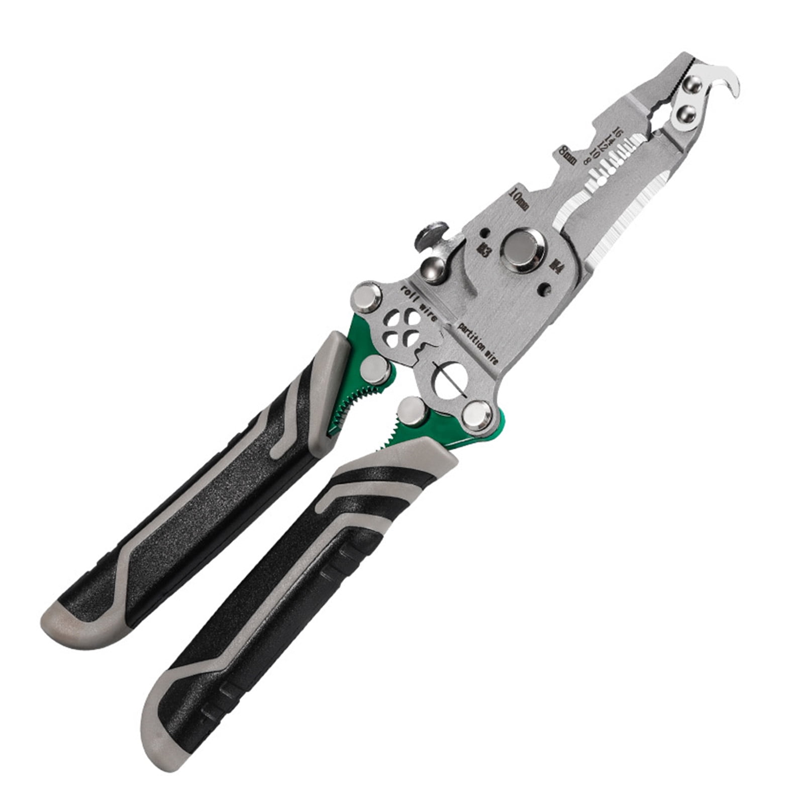 Ysmooiuy 18 in 1 Multipurpose Wire Strippers Pliers, Enhancing ...