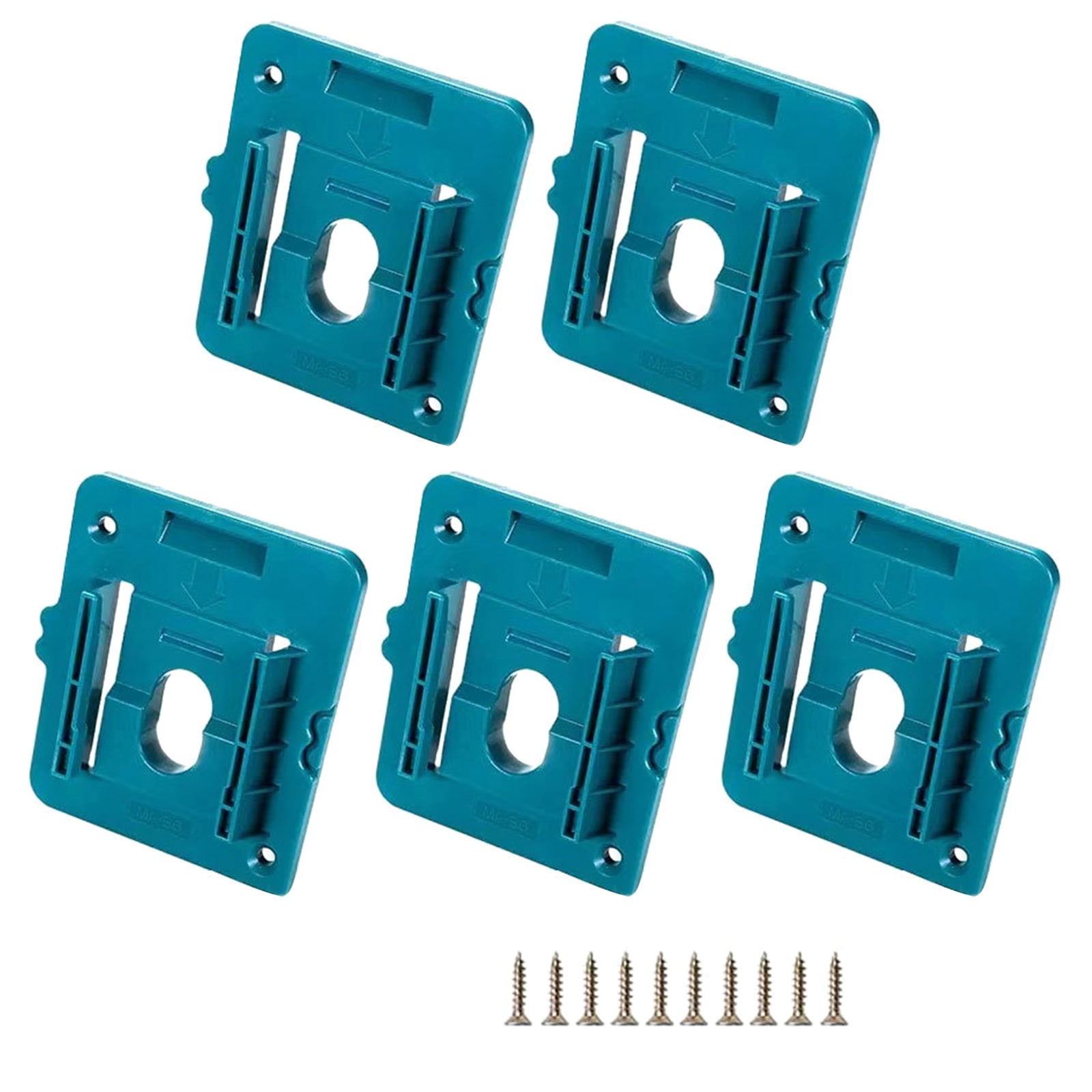 Ysmooiuy 5Pcs/set Battery Storage Rack Battery Holder Mount Case ...