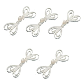 5 Pairs/Pack Chinese Knots Frog Buttons Closure Sewing Buttons Fastener ...