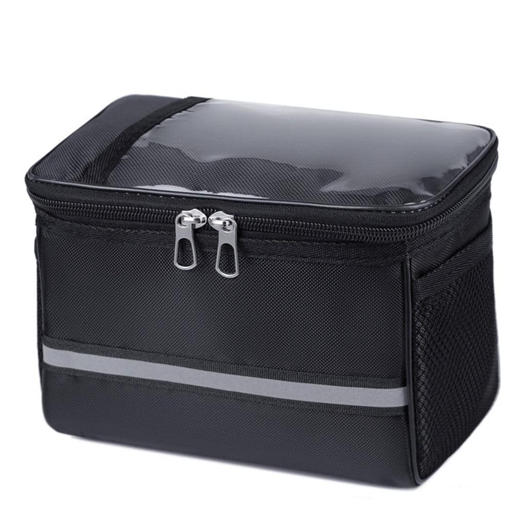 Ysmooiuy Bicycles Handlebars Bag Bikes Frame Panniers Organizers Bag ...