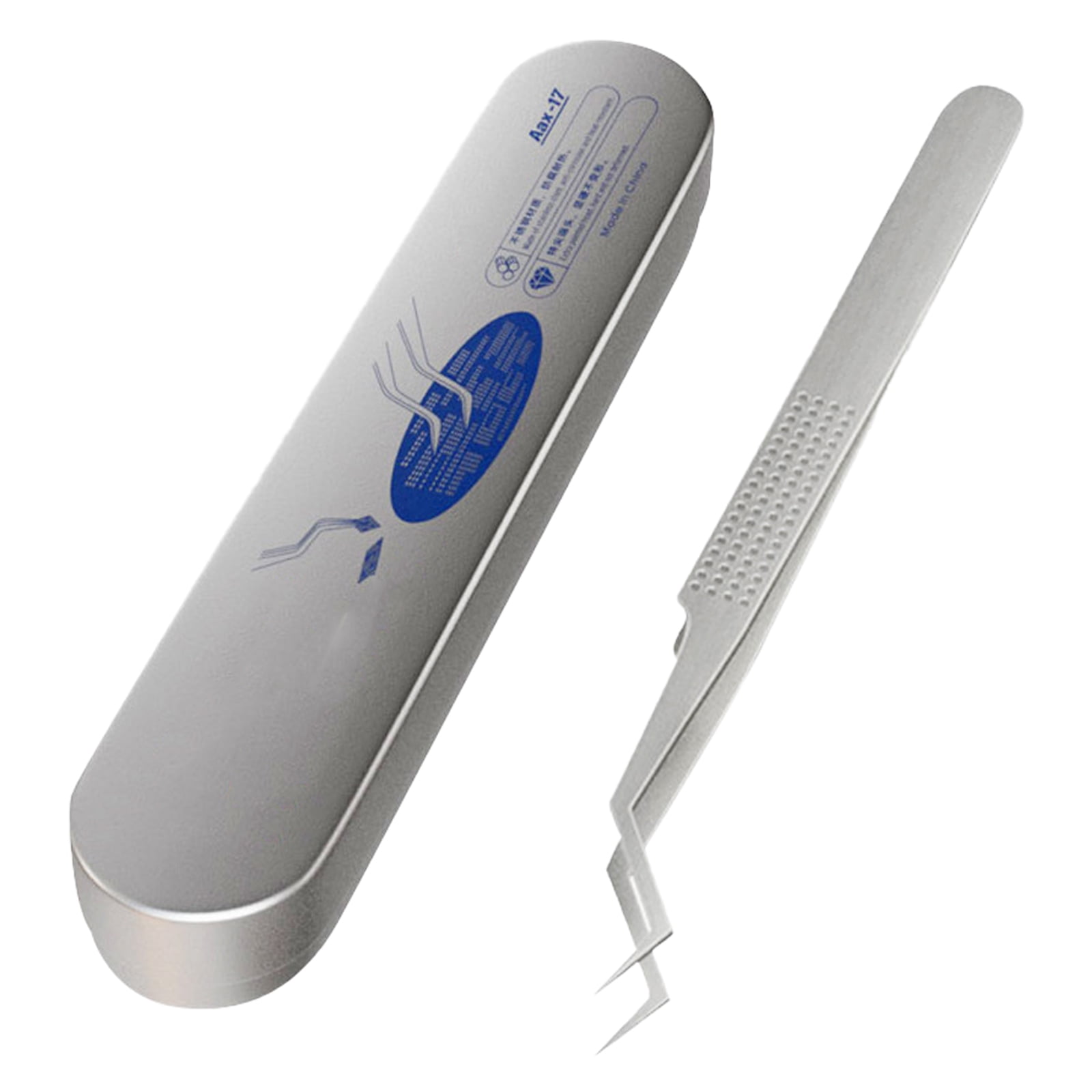 Ysmooiuy Chip Tin Planting Positioning Stainless Steel Tweezers ...