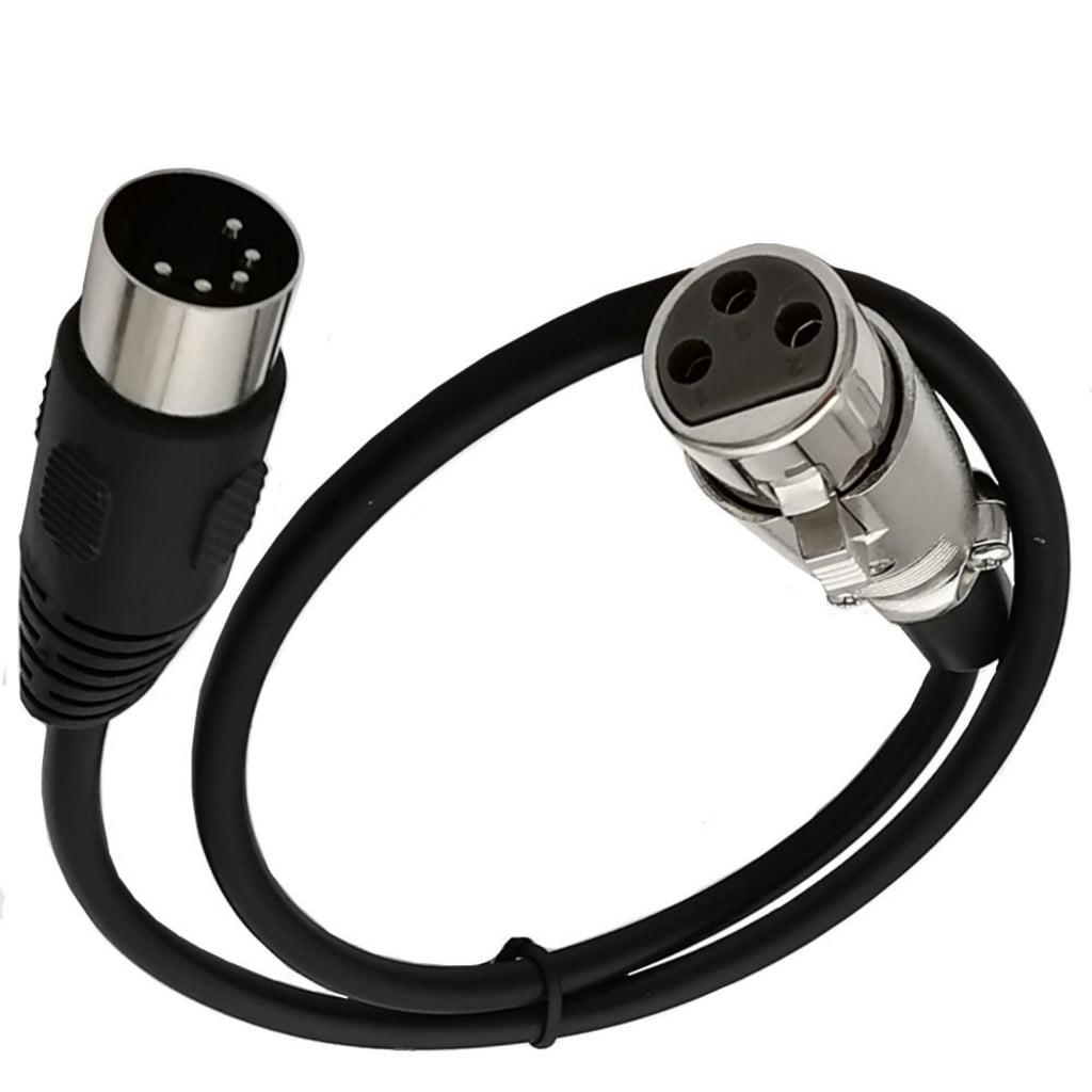 Ysmooiuy Durability Adapter Cable DIN 5Pin to 3Pin Connectors Cable ...