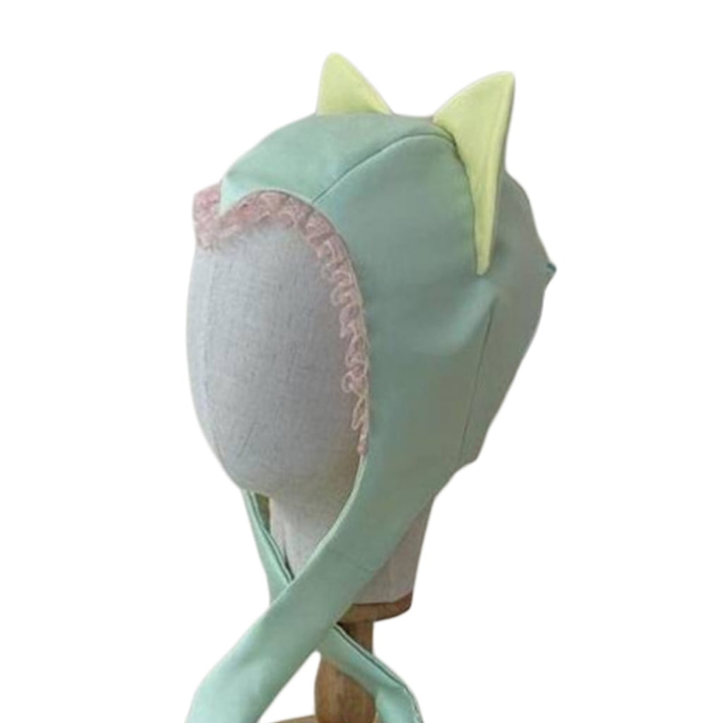 Ysmooiuy Ear Lace Hat Animation Costume Bonnet Hat Headpiece Nightclub ...