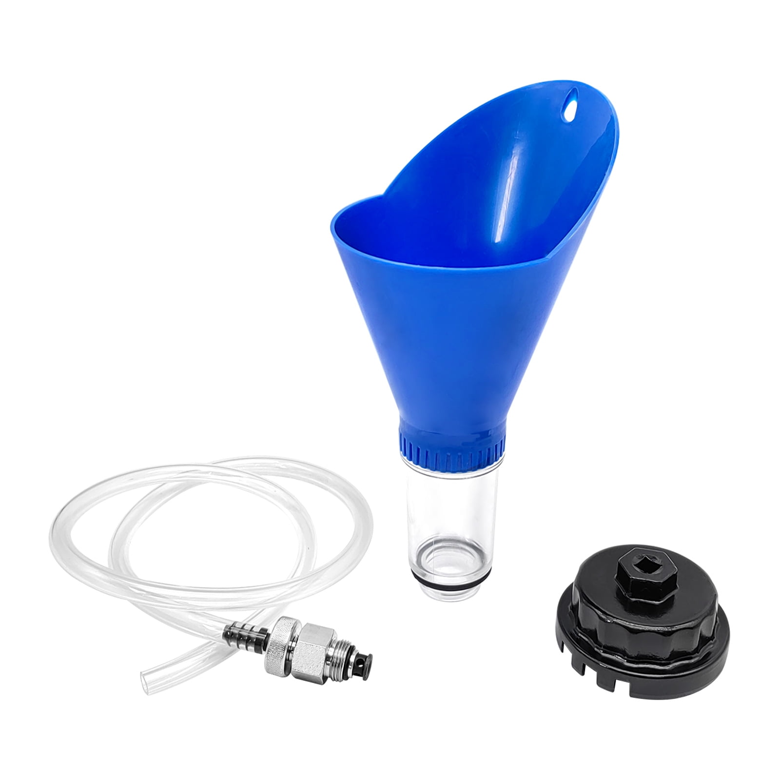Ysmooiuy Engine Funnel Car Plastic-Liquid Funnel Washer Fluid Change ...
