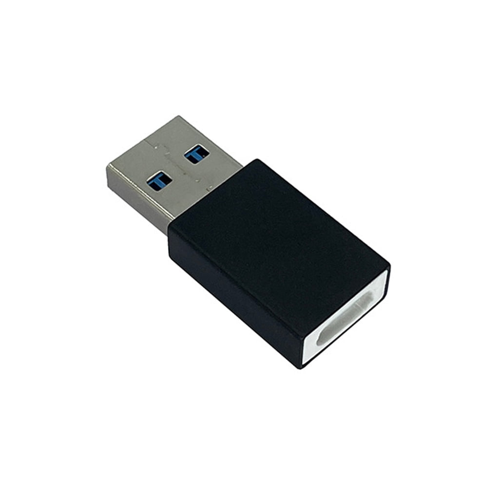Ysmooiuy Fast Charging USB Data Blocking with USB C to USB A Converter ...