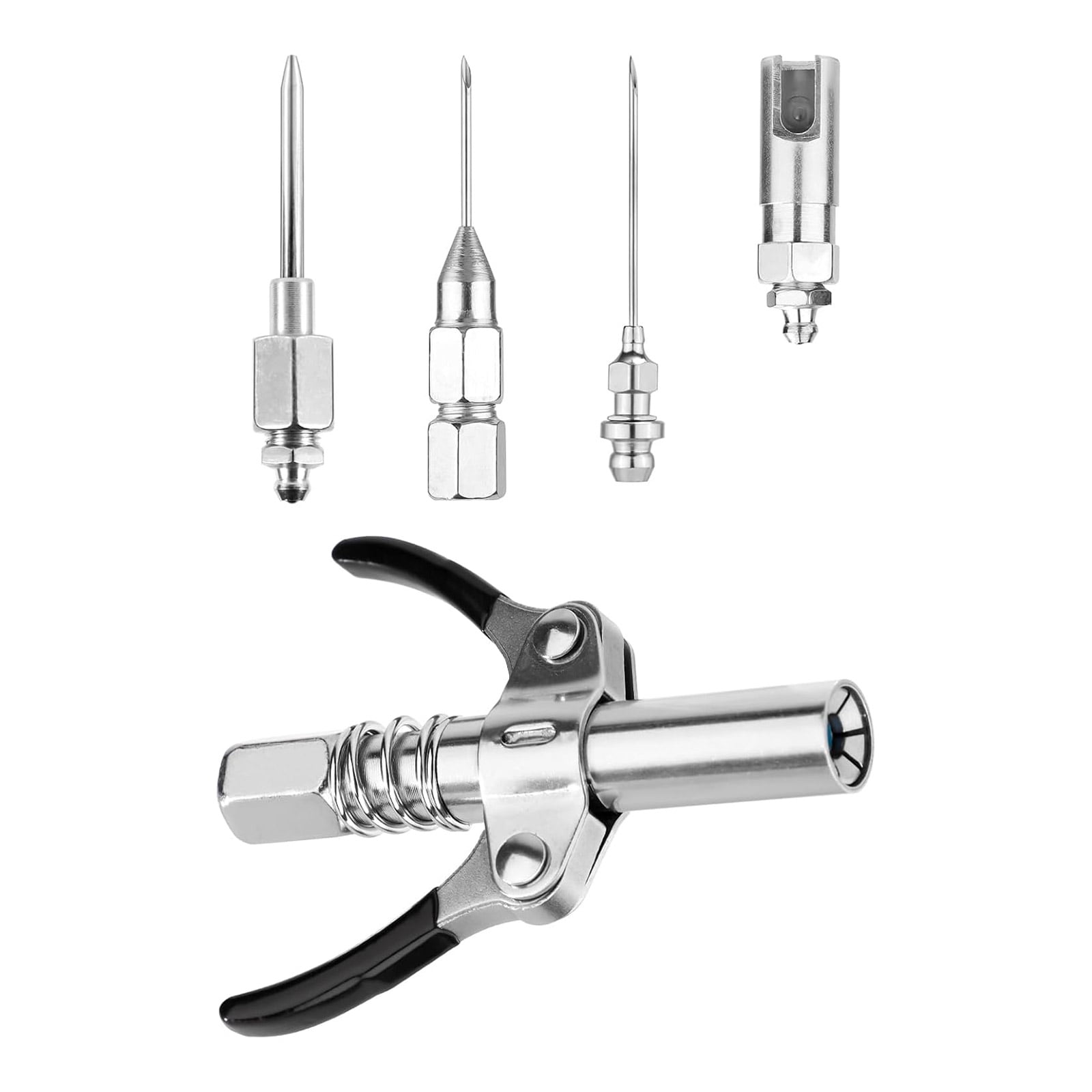 Ysmooiuy Lubrication Adapter Connector Grease Needle Nozzle with Double ...