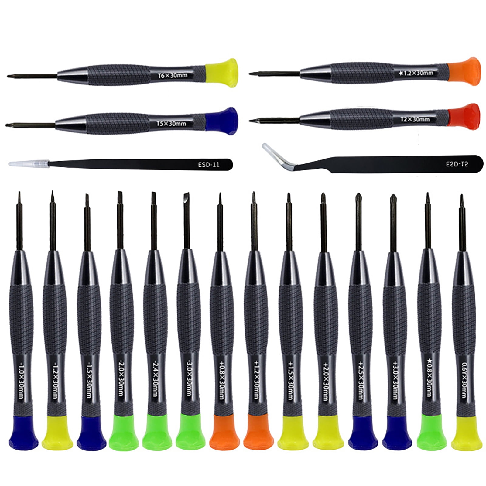 Ysmooiuy Precisions Screwdriver Set, Magnetic Tip Miniature Toolkit for ...