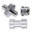 Ysyqkn 1/4 inch and 3/8 inch Converter Threaded Screws, 3/8 to 1/4 ...