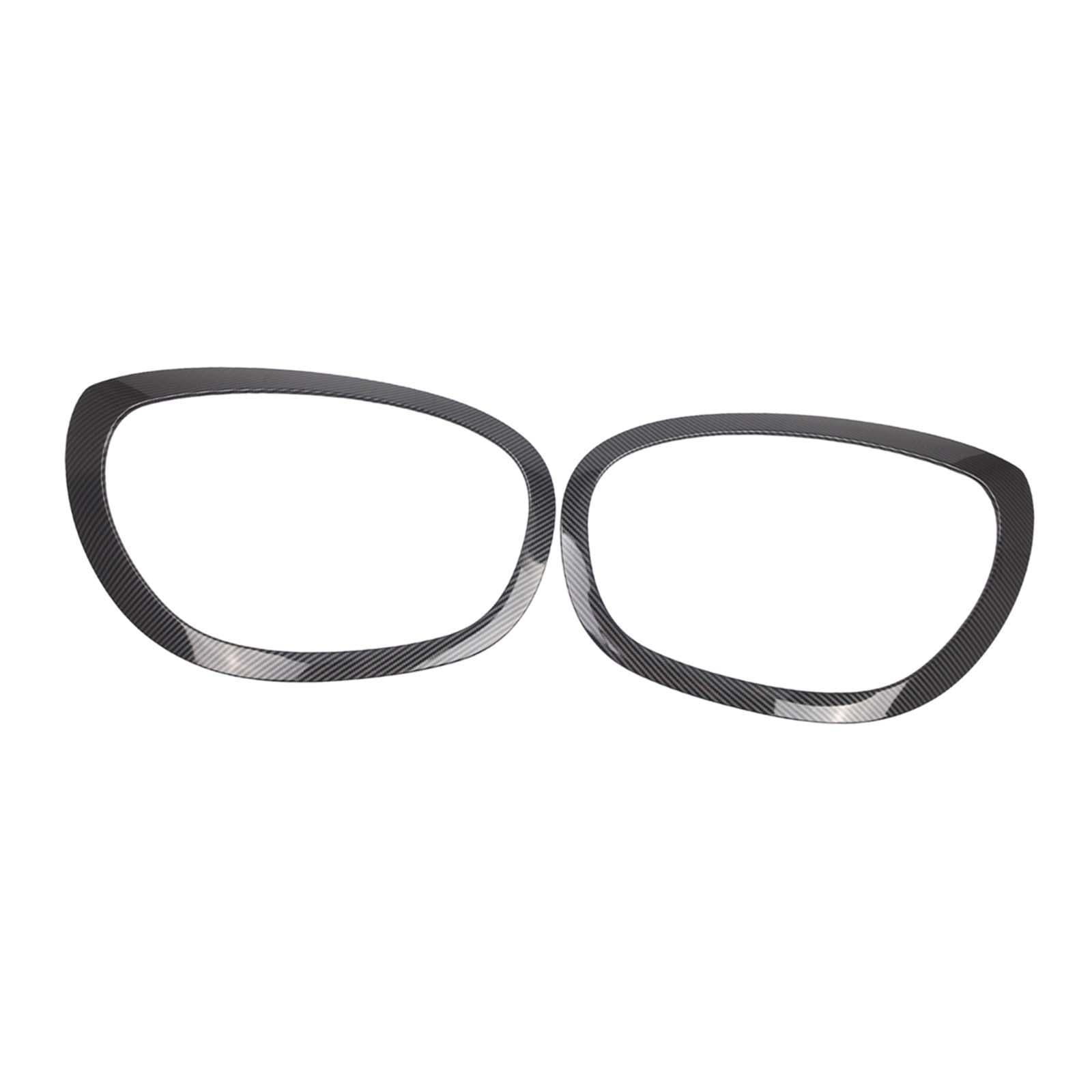 Ysyqkn 2 Pieces Headlight Bezels Replacement 51137388117 Assembly Easy ...