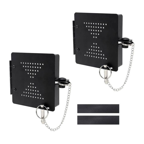 Ysyqkn 2 Pieces RV Bumpers Cap Covers RV Bumpers End Caps Replace Black ...