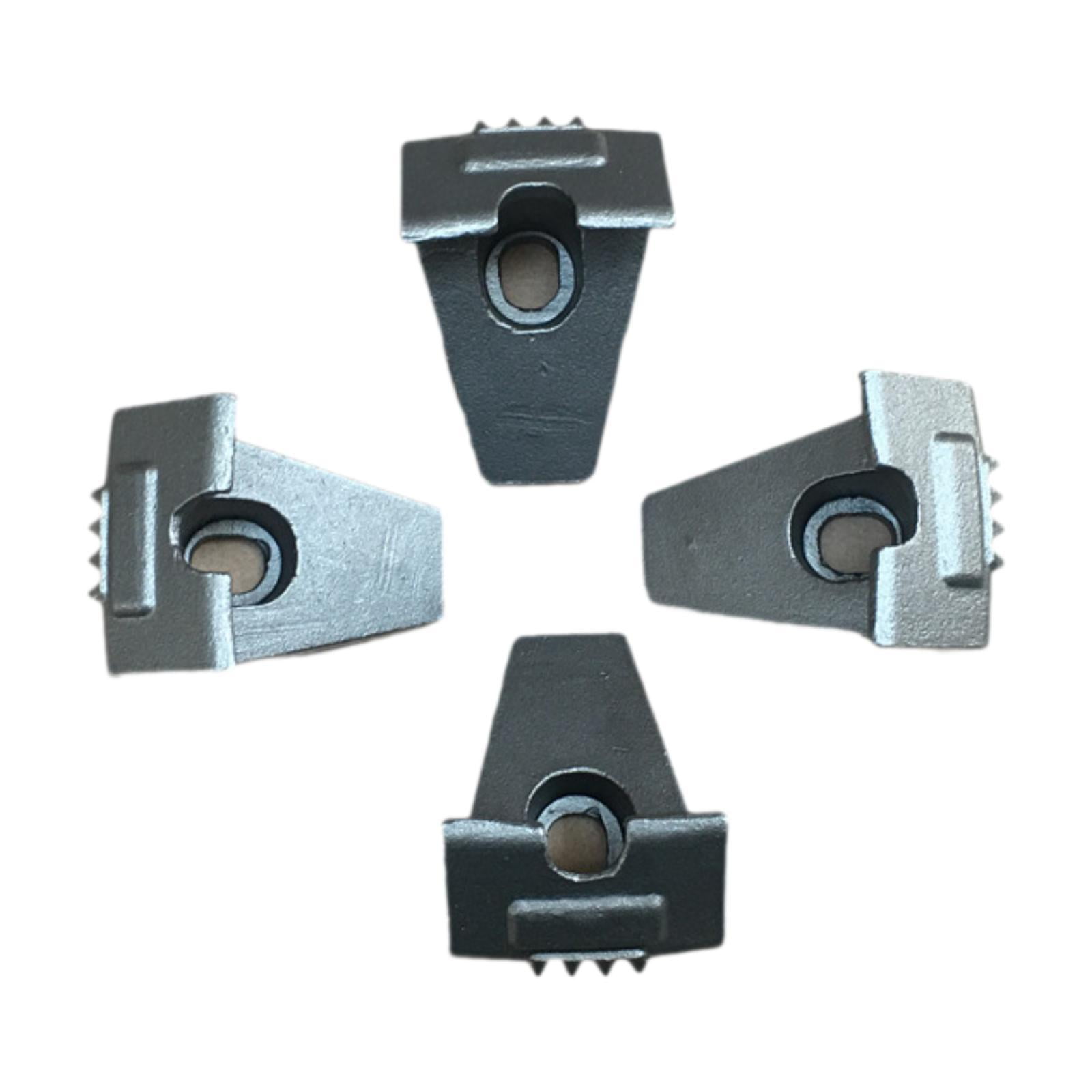Ysyqkn 4 Pieces Clamping Jaws Accessory Wheel Hub Clamp Turntable ...