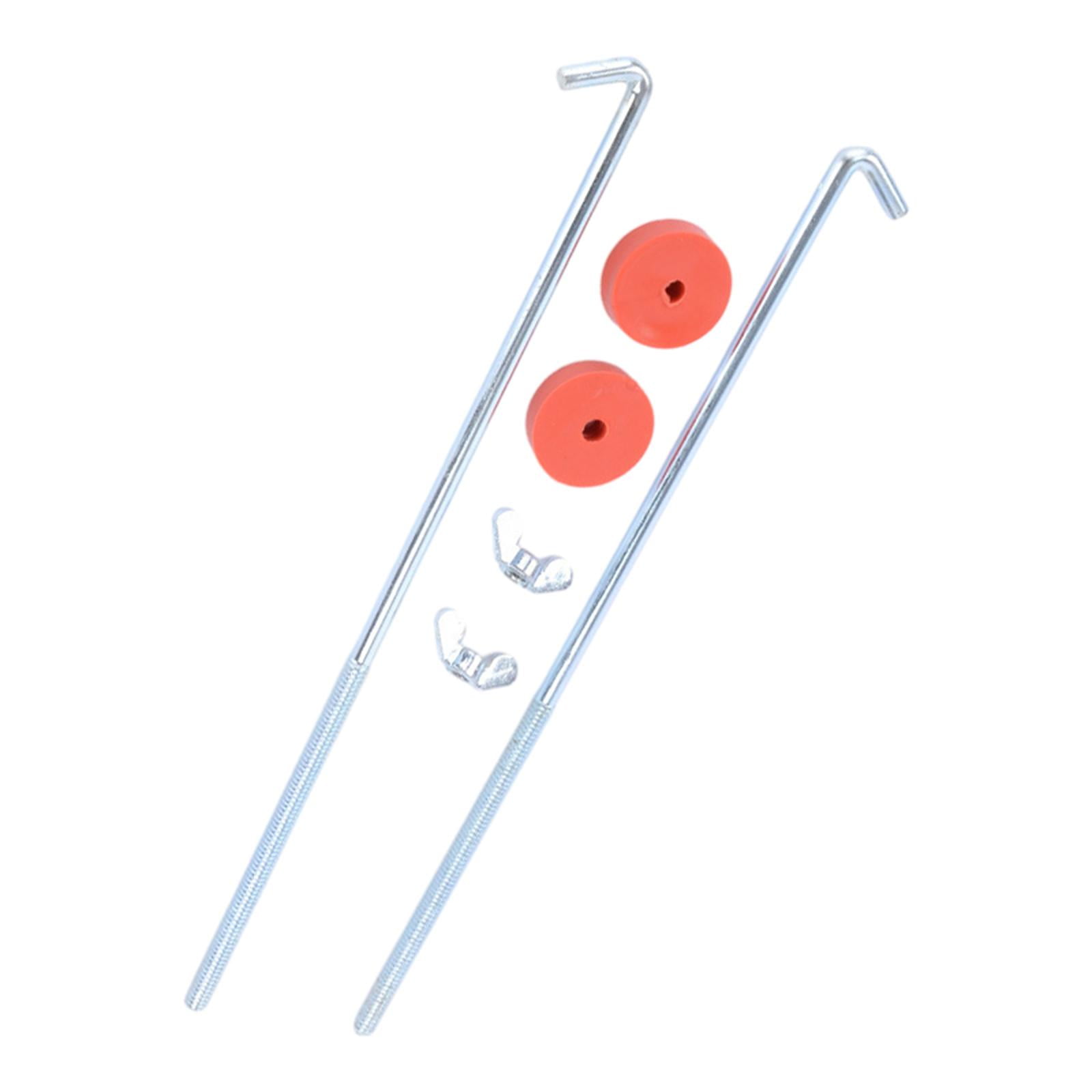 Ysyqkn Battery Hold Down J Bolts Car Battery Tie Down Bracket with Nuts ...