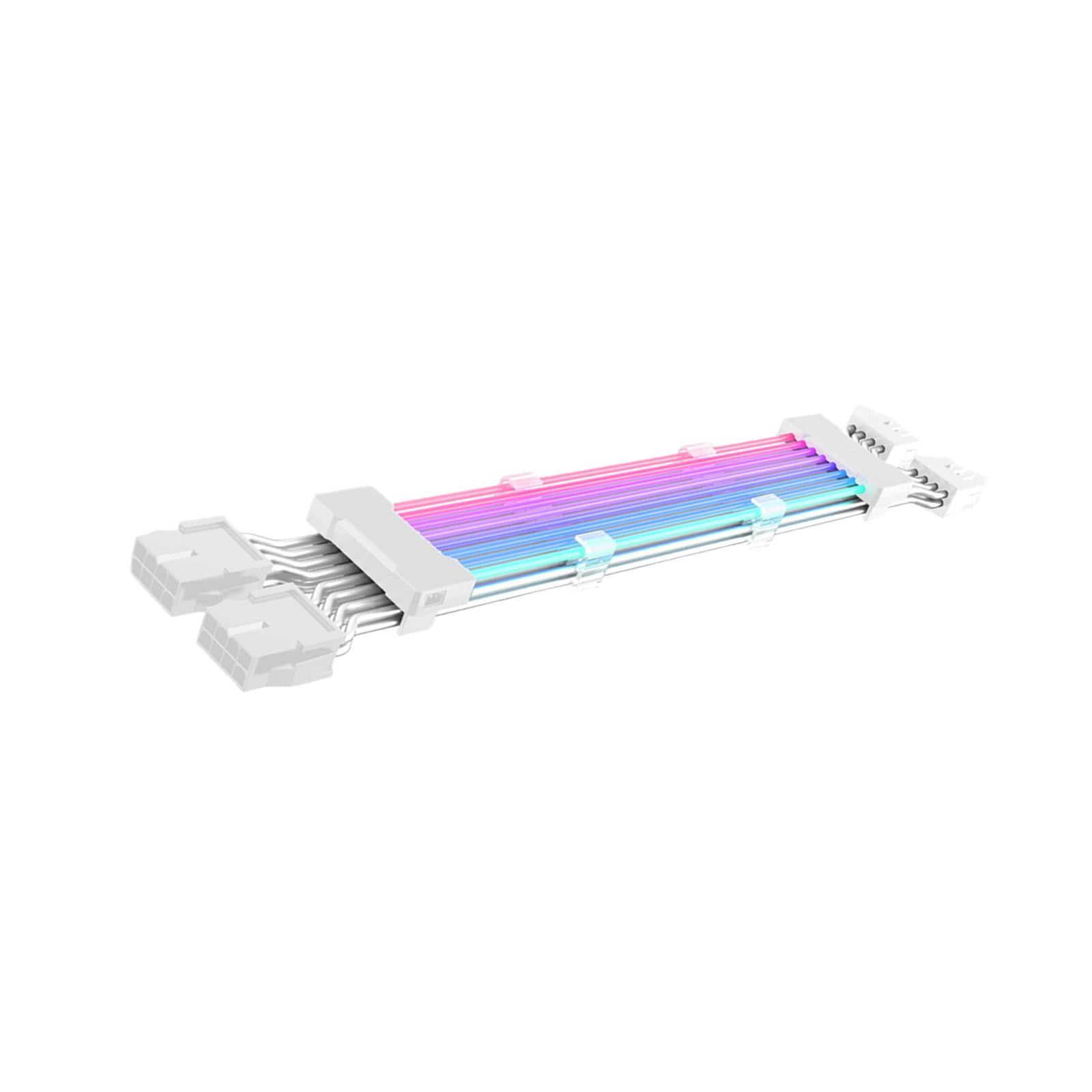 Ysyqkn Extension RGB Cable 24Pin 2x8Pin 3x8Pin RGB Extension Cable ...