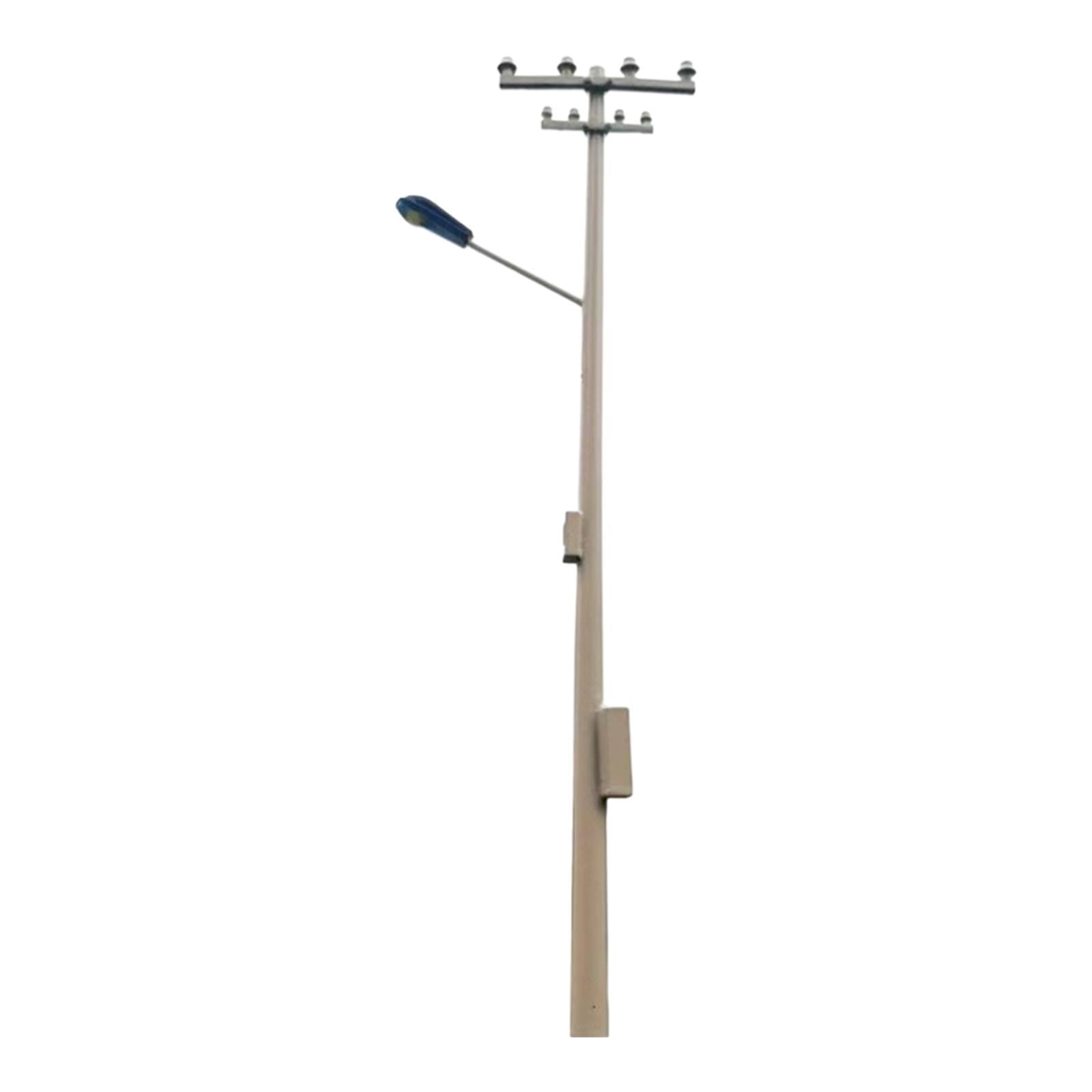 Ysyqkn HO Scale Power Pole Easy to Assemble Train Scenery with Street ...
