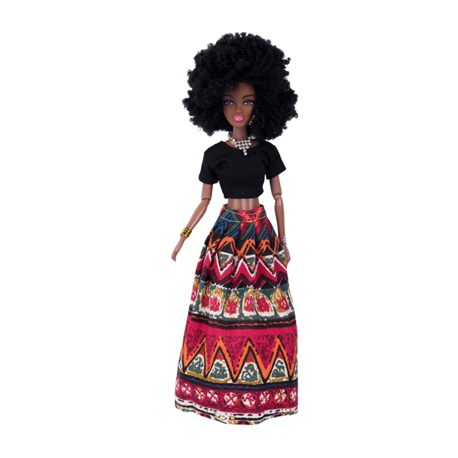 Ytndtr 12 inch Dolls with Long Hair Moveable Body Doll Toys for Girls ...