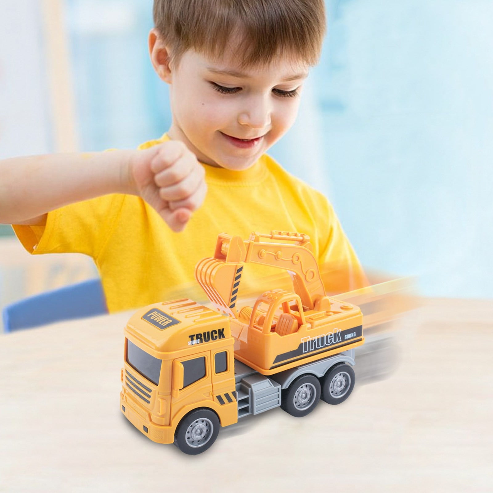 Ytndtr Up to 50% off Toys Children Simulation Engineering Car Toy Model ...