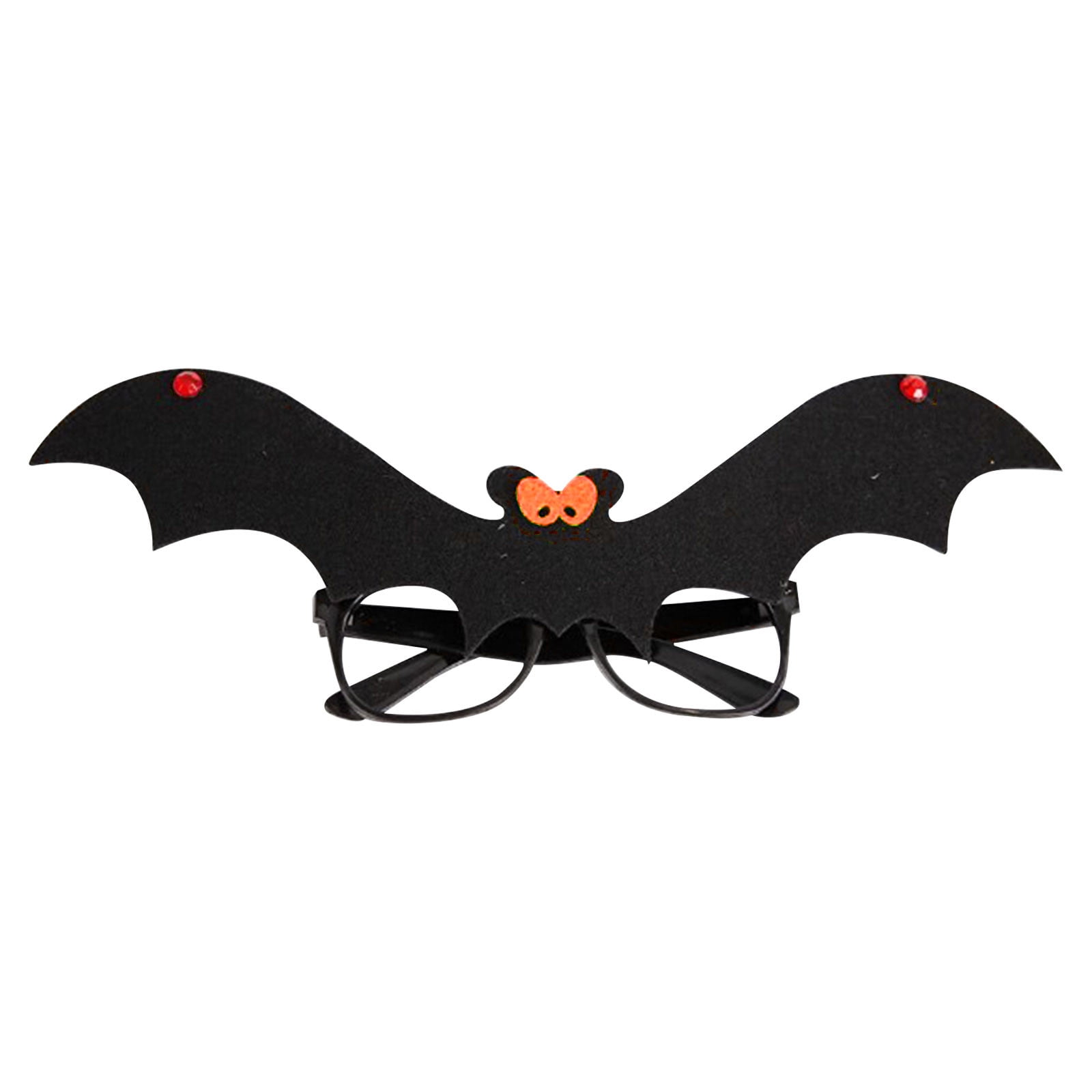 Coollooc Halloween Glasses Frames Bat Eyeglasses Costumes Eyewear for ...