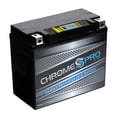 Harley-Davidson YTX20HL-BS iGel Chrome Pro Series Motorcycle Battery ...