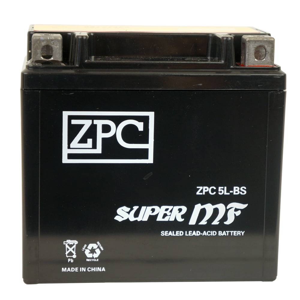 Ytx5L-Bs Motorcycle Battery For Honda Crf150F 150Cc 06-'17 - Walmart.com
