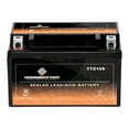 Chrome Battery YTZ10S-BS High Performance, Maintenance Free, Sealed AGM ...