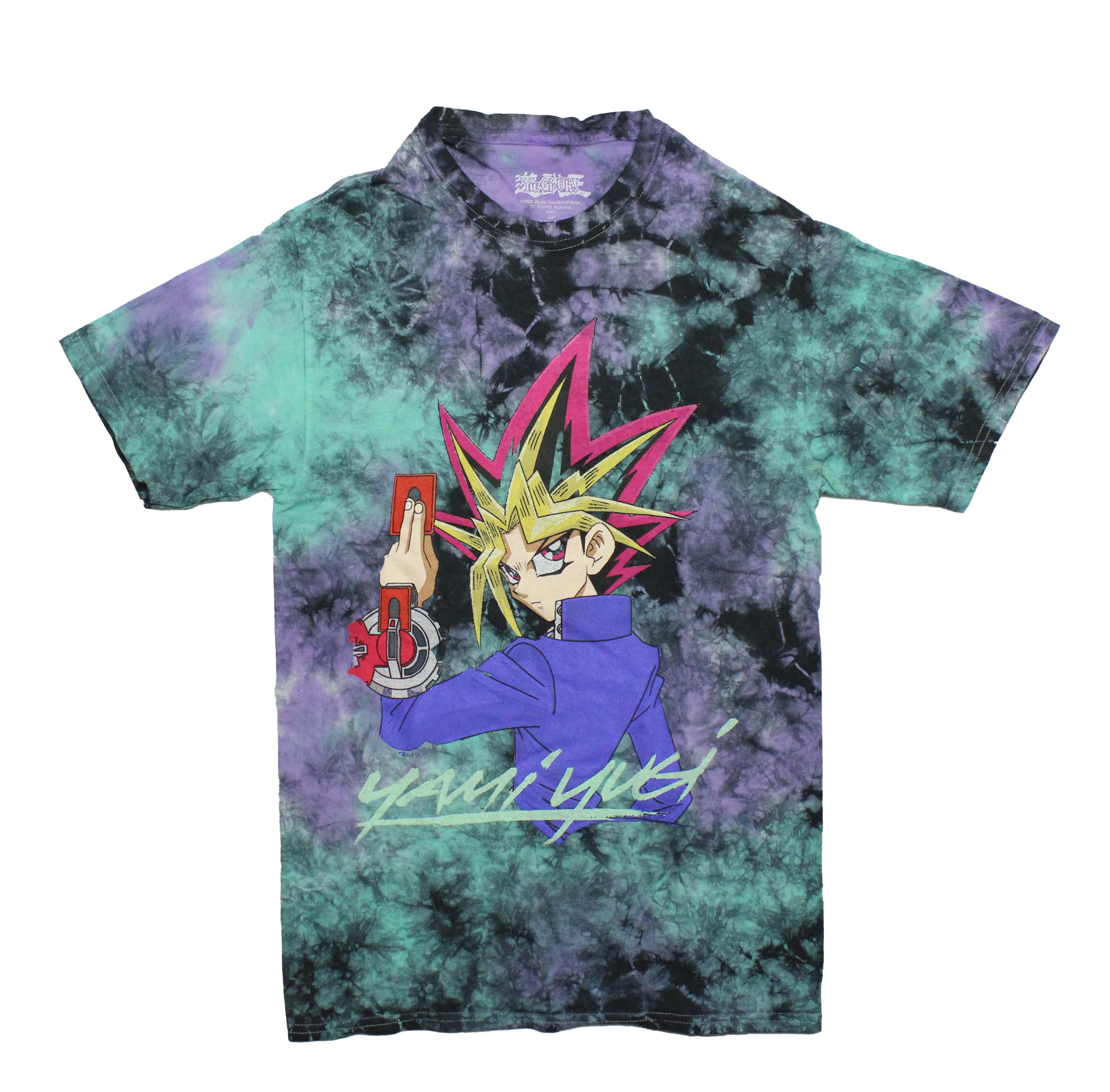 Yu-GI-OH Mens T-Shirt - Yami Yugi Looking Back Tie Dye (Medium) - Walmart.com
