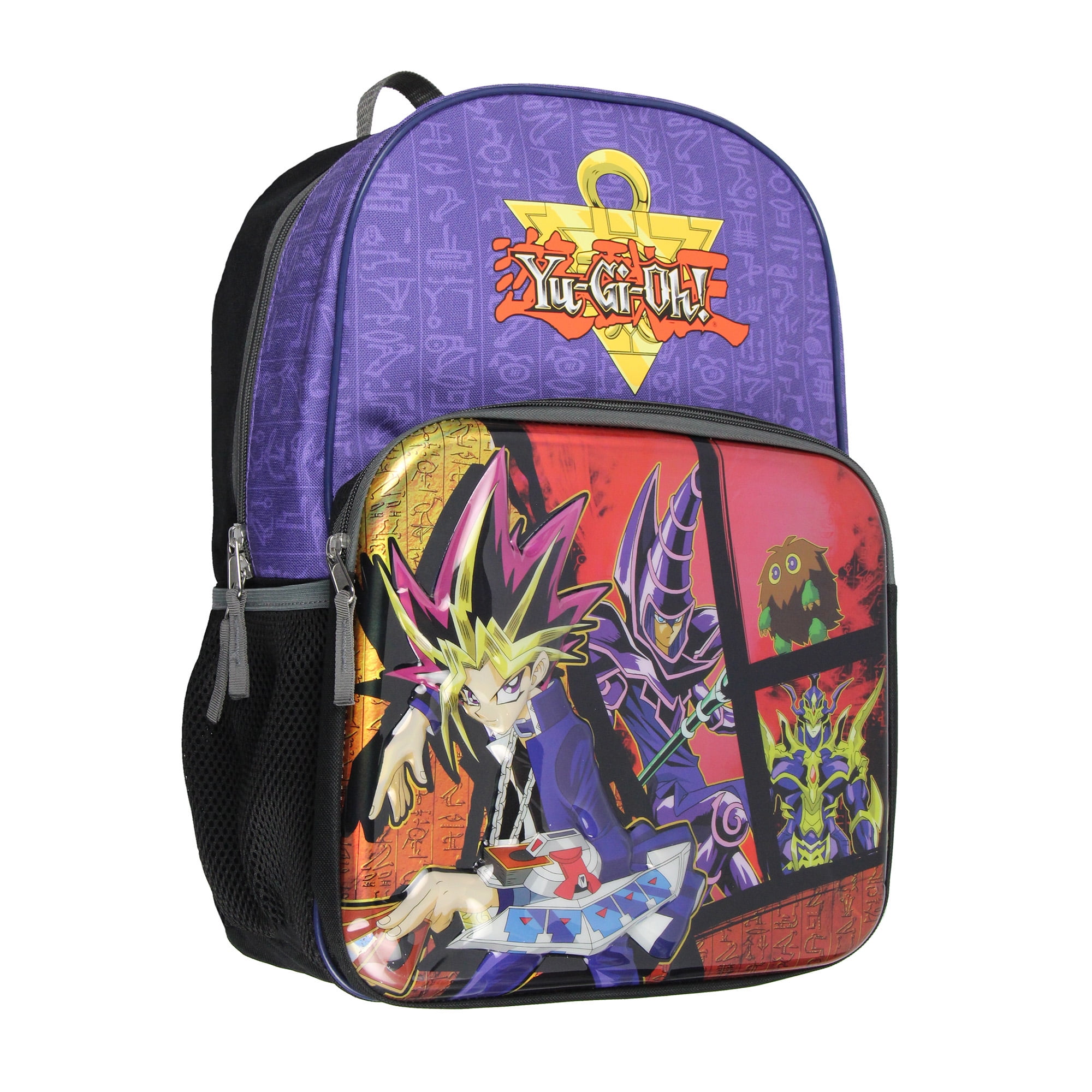 Yu-Gi-Oh! 16" Character Travel Backpack, Battle Ready, Molded Design ...
