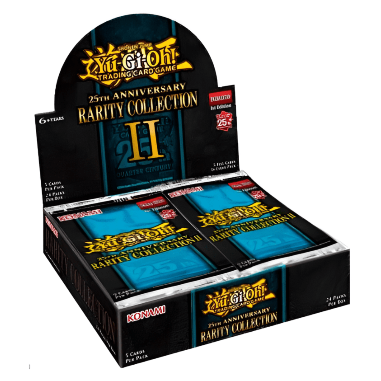 Yu-Gi-Oh!: 25th Anniversary Rarity Collection II Booster Box - Walmart.com