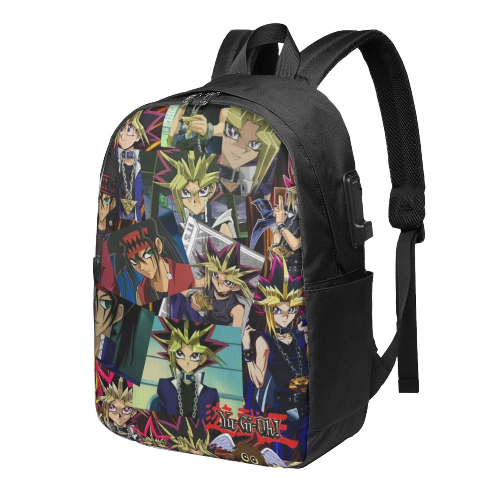 Yu Gi Oh Backpack With Usb Port Laptop Backpack Travel Hiking Bag ...