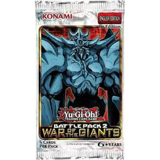 Yu-Gi-Oh Battle Pack 2: War of the Giants Booster Pack - Walmart.com