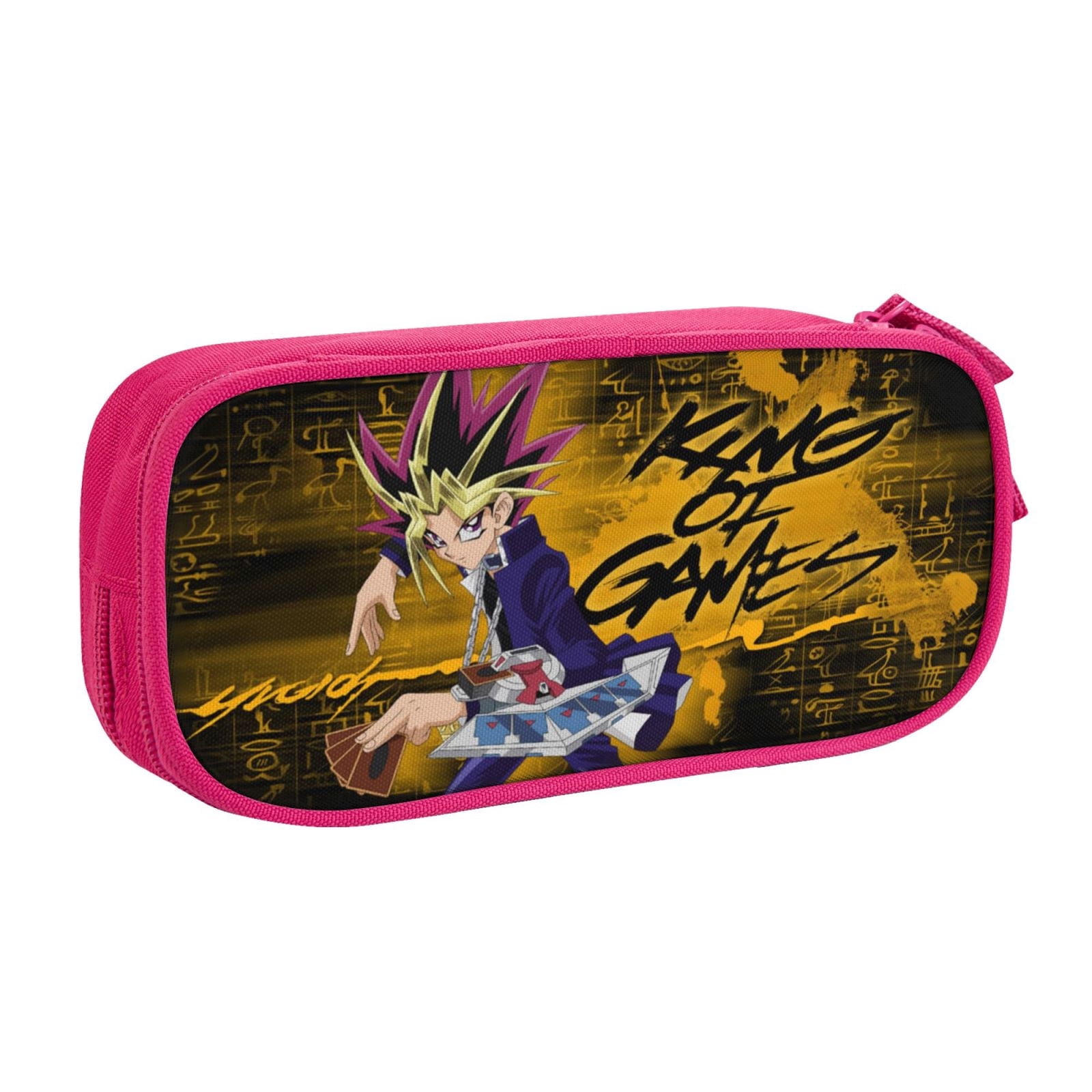Yu-Gi-Oh Big Capacity Pencil Case, Large Storage Pencil Pouch Pen Case ...