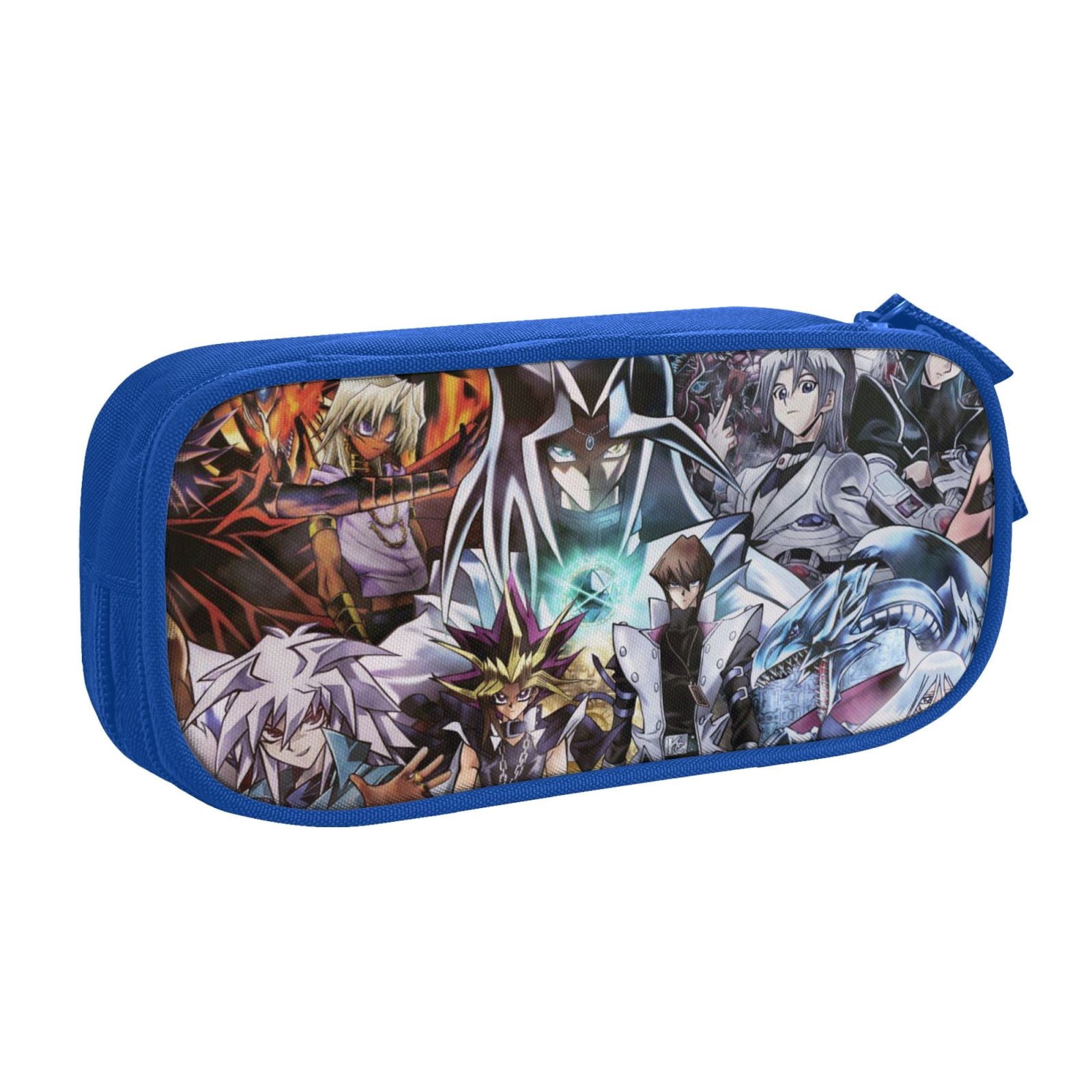 Yu-Gi-Oh Big Capacity Pencil Case, Large Storage Pencil Pouch Pen Case ...