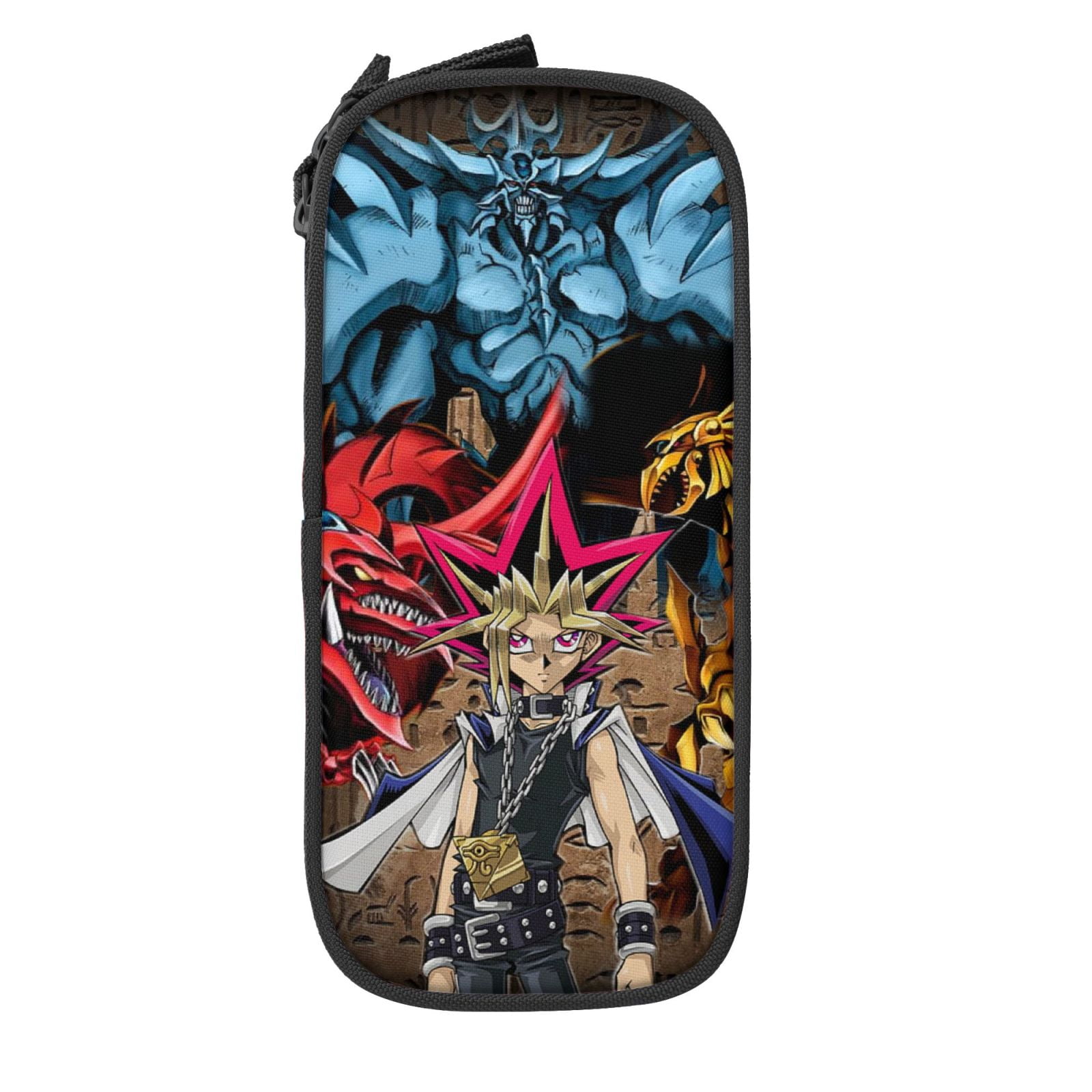 Yu-Gi-Oh Big Capacity Pencil Case, Large Storage Pencil Pouch Pen Case ...