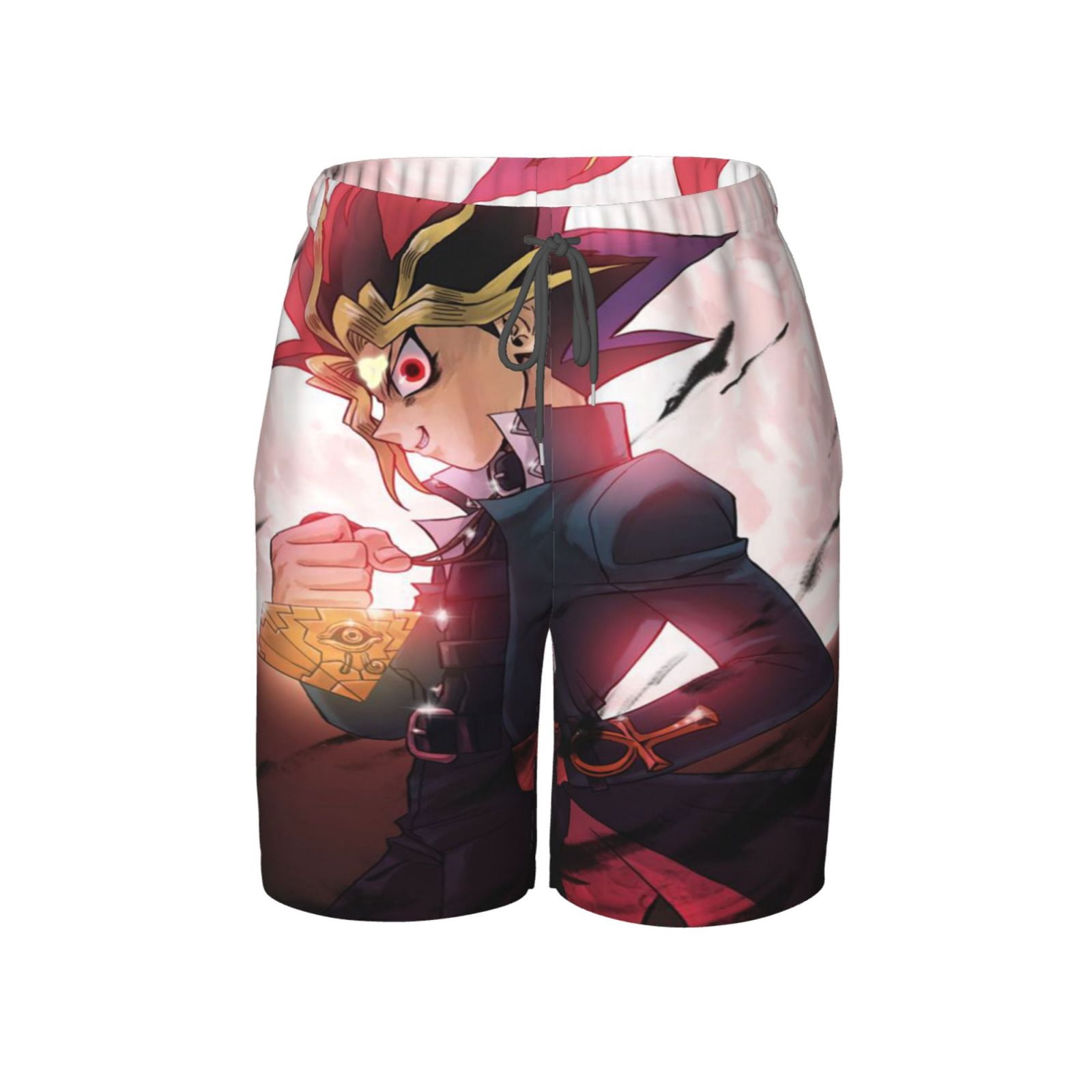 Yu Gi Oh Boys Swim Trunks with Mesh Liner Swim Shorts Youth Anti Swim ...