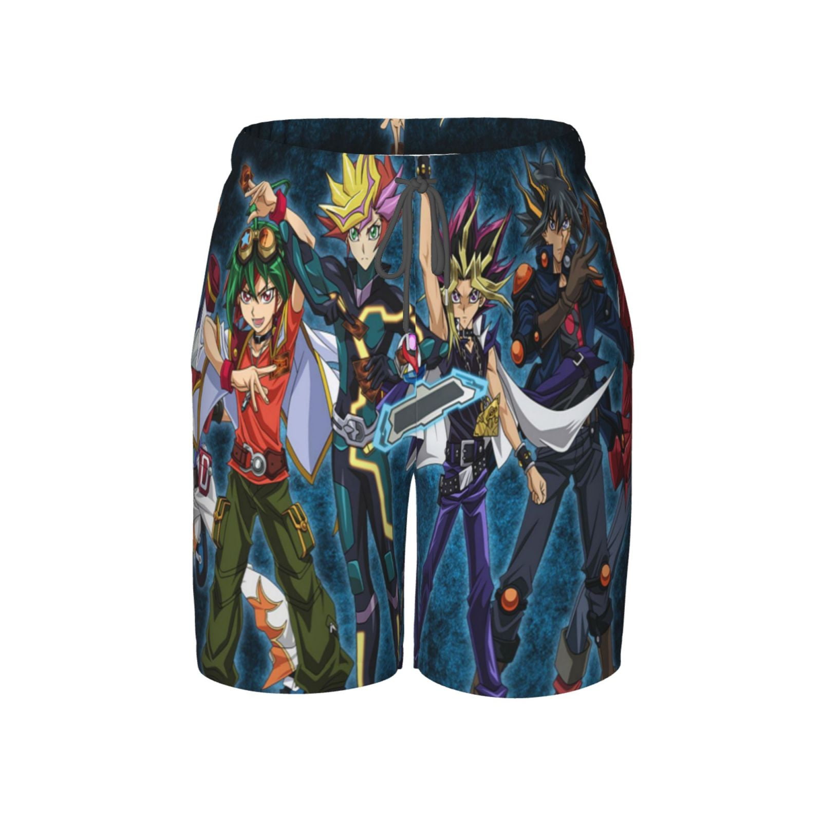 Yu Gi Oh Boys Swim Trunks with Mesh Liner Swim Shorts Youth Anti Swim ...