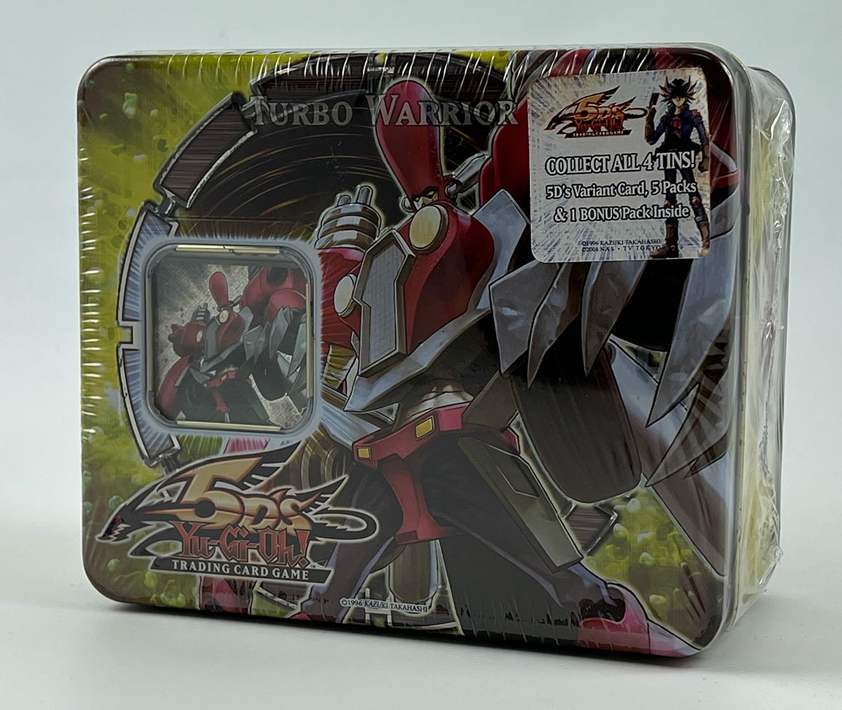 Yu-Gi-Oh Cards - 2008 Collectors Tin - TURBO WARRIOR - Walmart.com